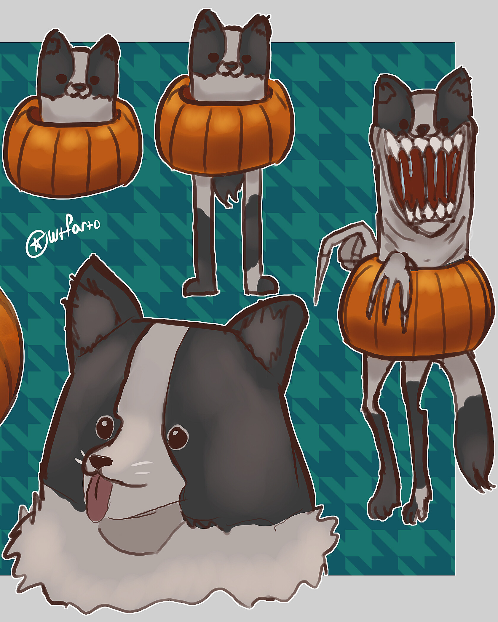 Ann Tsvetkova - Pumpkin Doggo