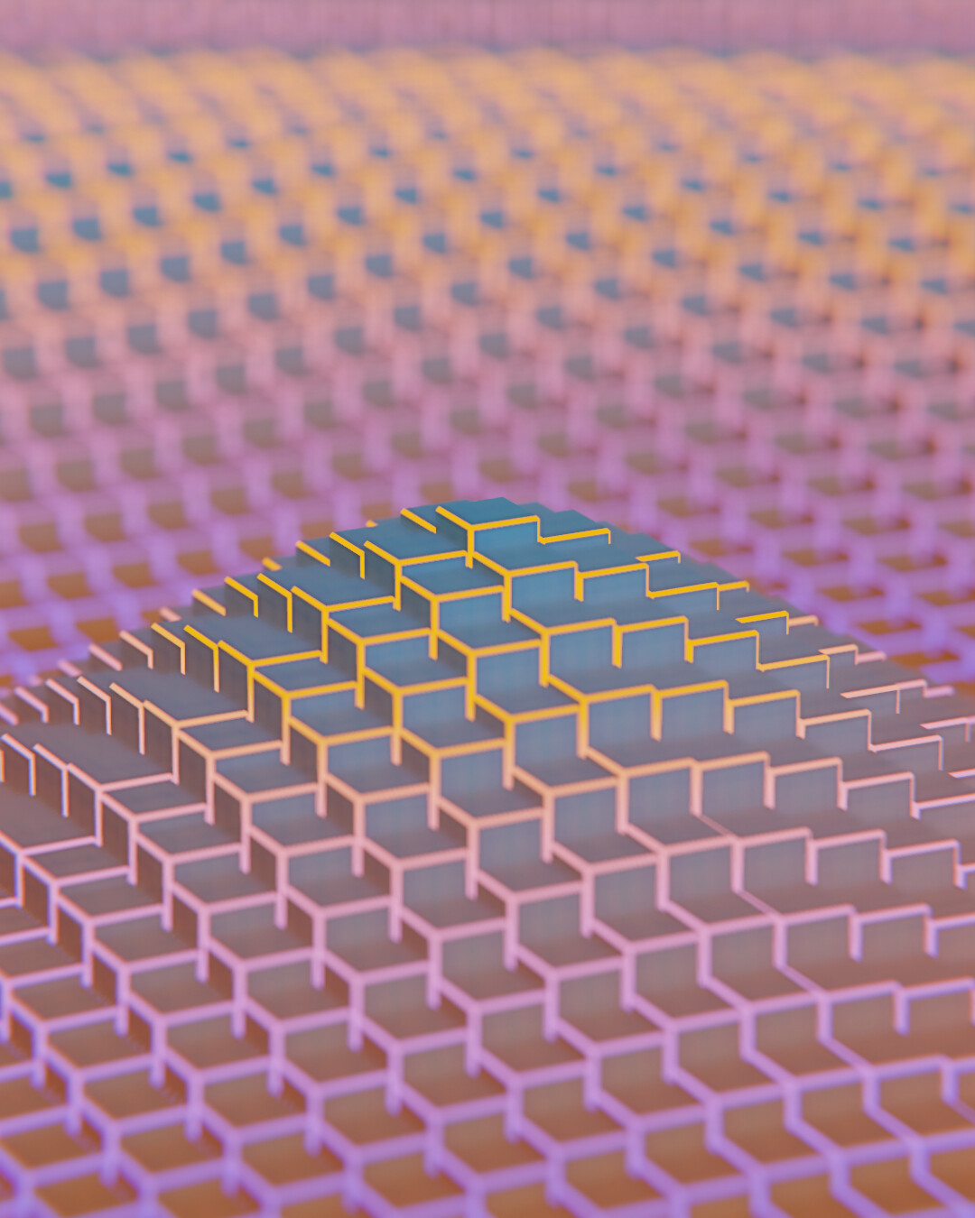 ArtStation - 286 Wave Bevel Cube 2