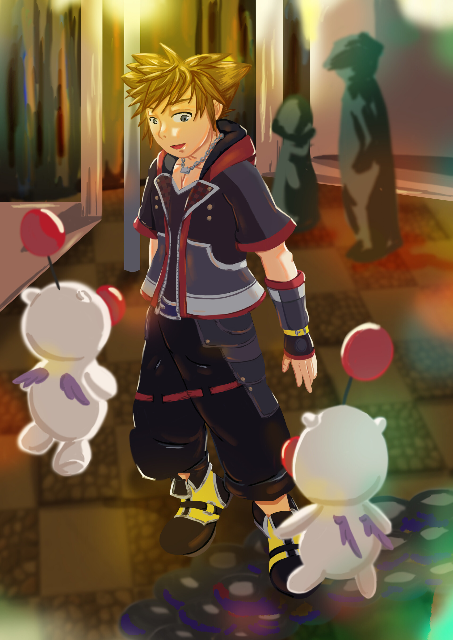 ArtStation - Traverse Town If Revisit