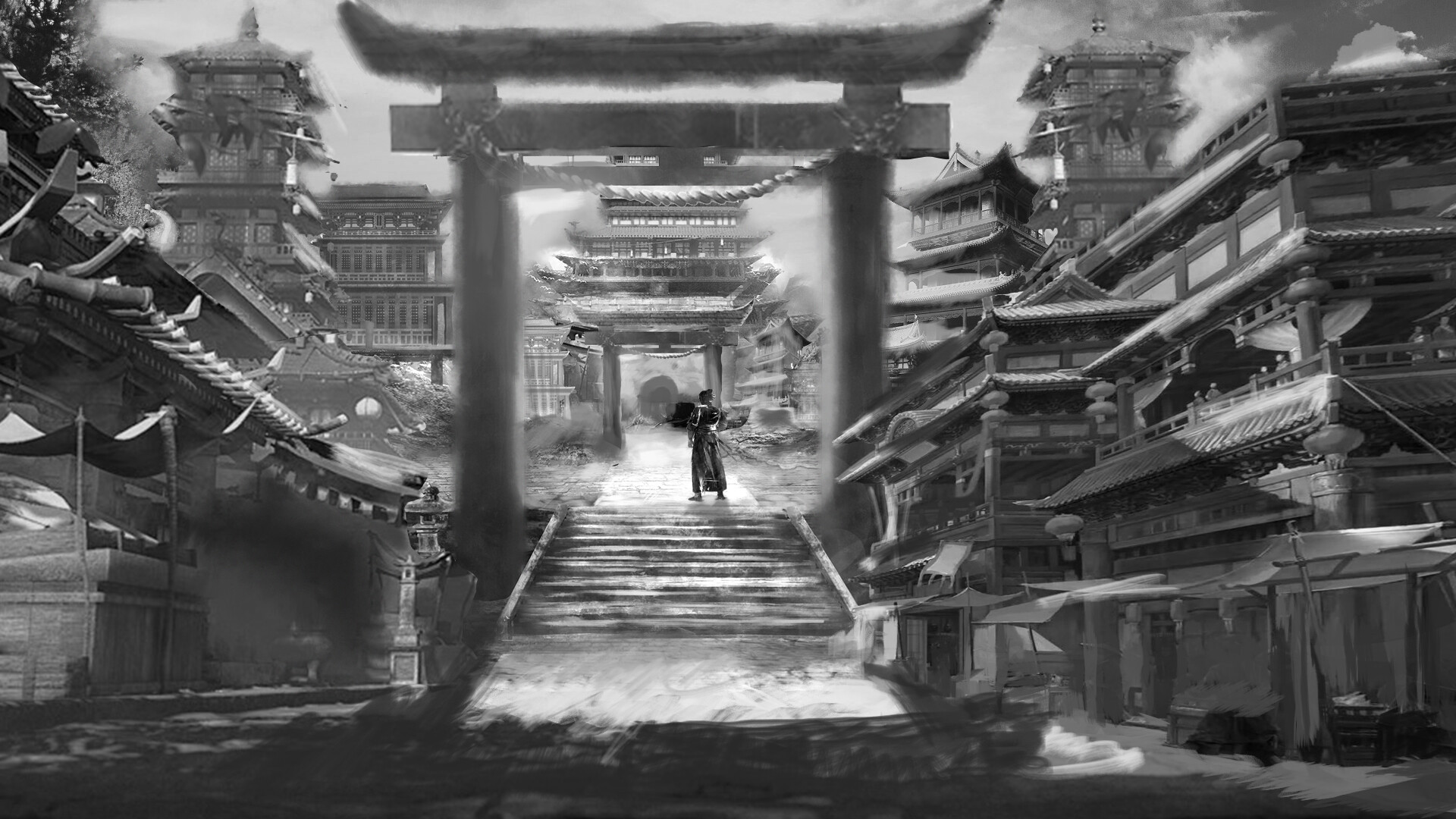 ArtStation - Japanese concept art