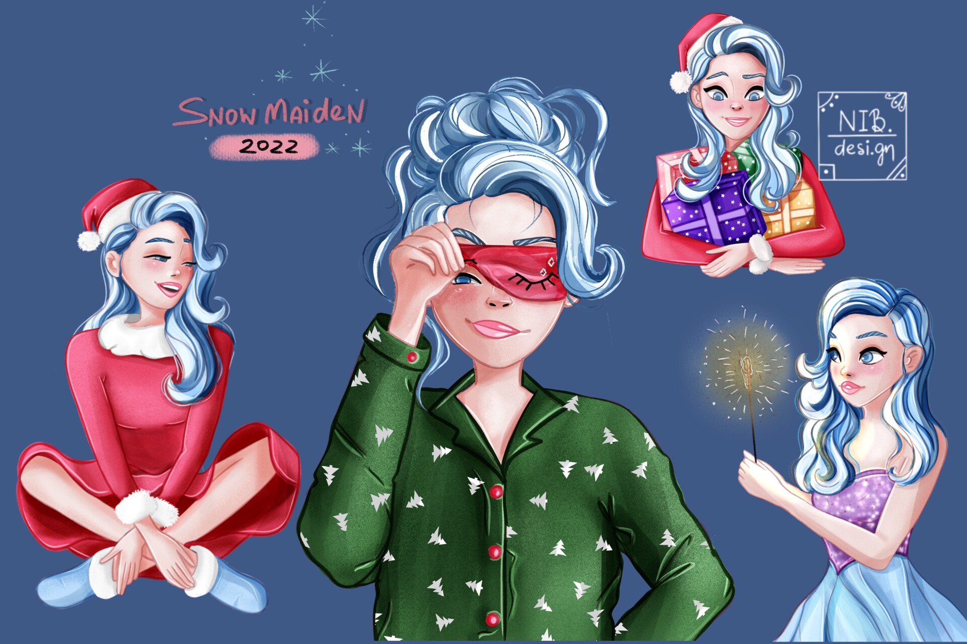 ArtStation - Snow Maiden