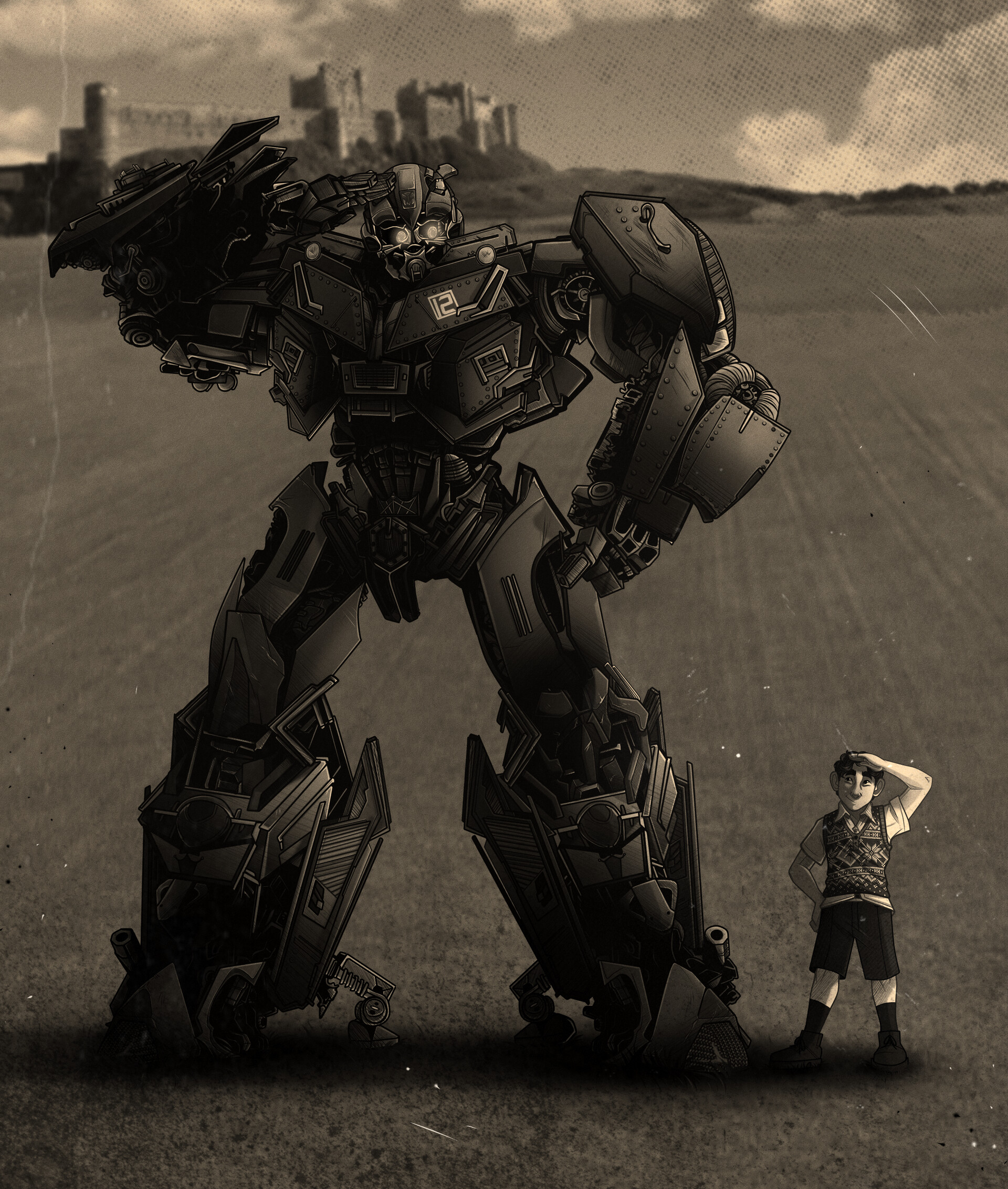 ArtStation - I Was A Little Boy in Short Pants-TF.TLK Fanart
