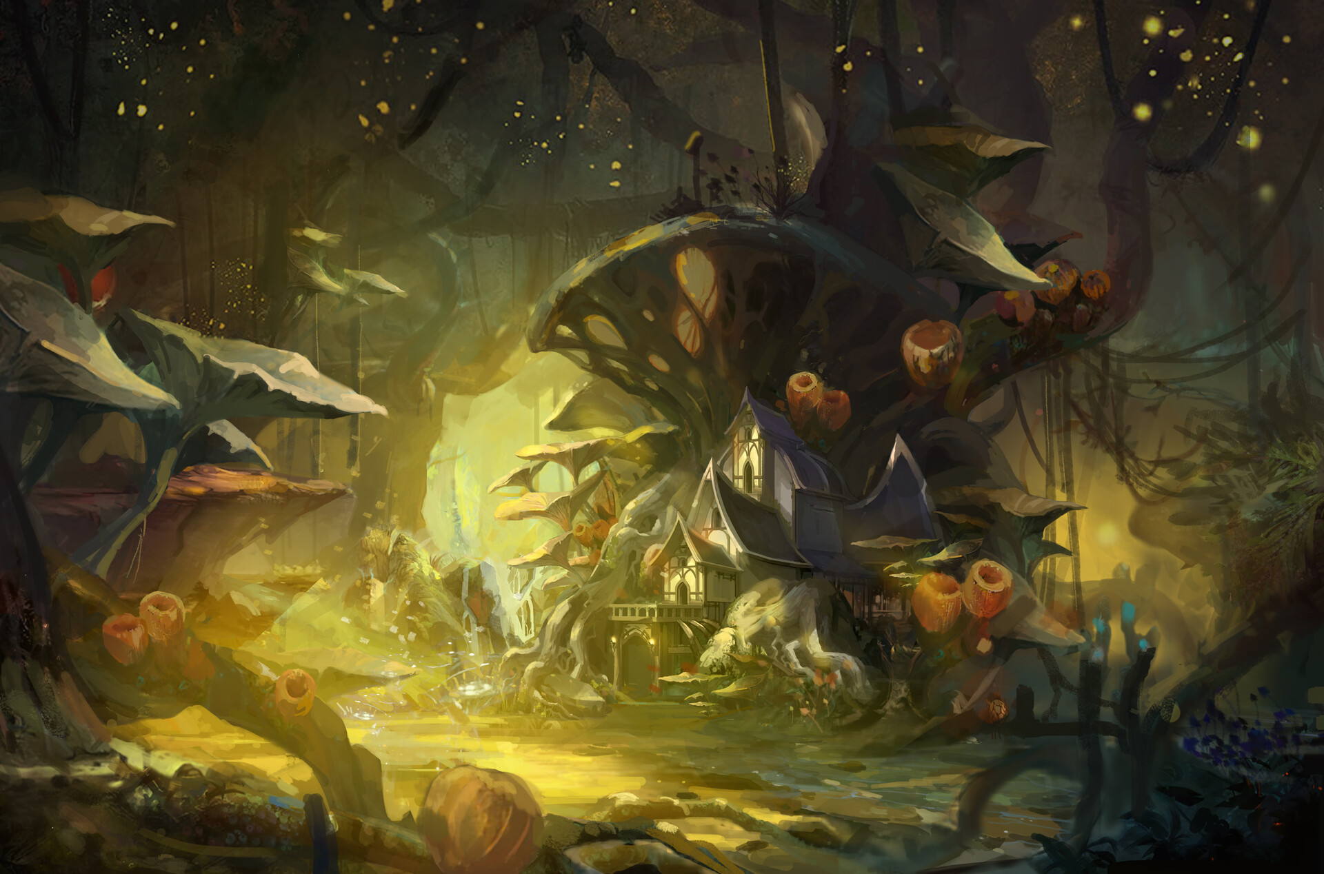 ArtStation - fairy forest