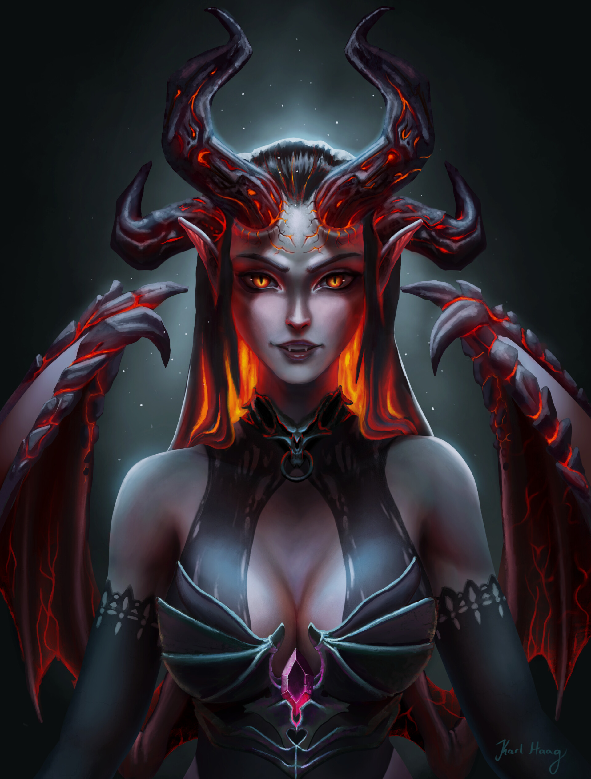 ArtStation - Infernal Succubus