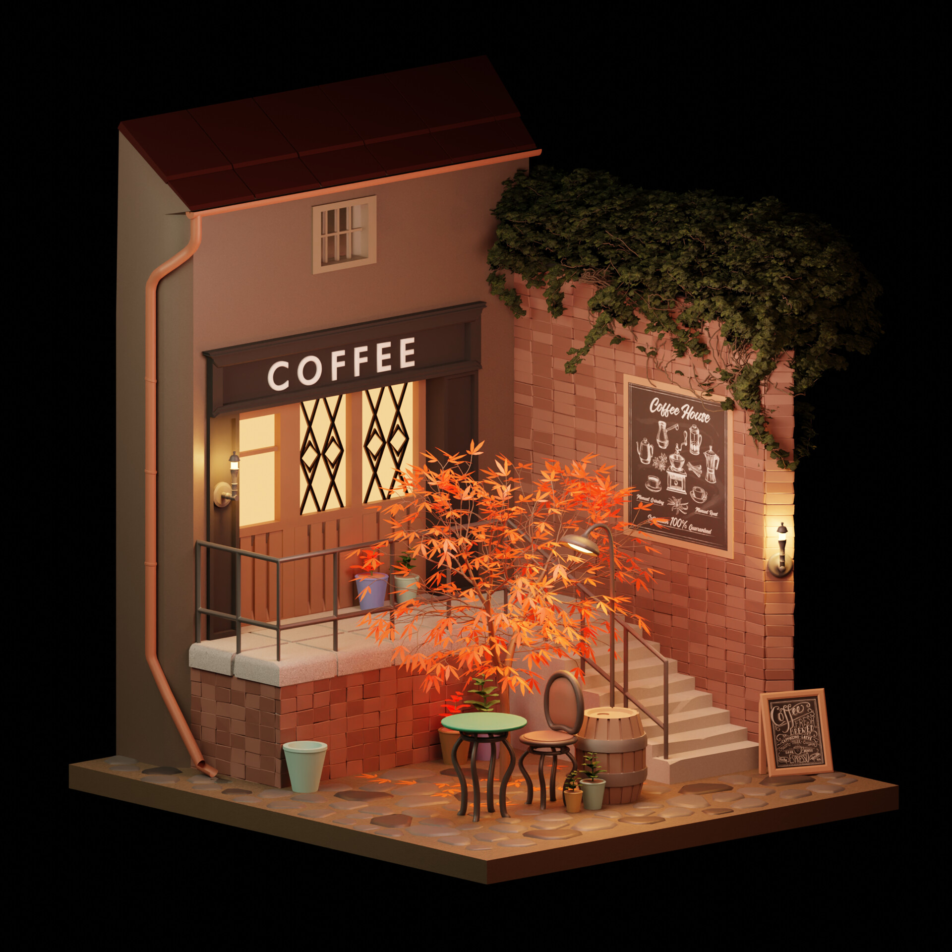 ArtStation - Coffee Shop
