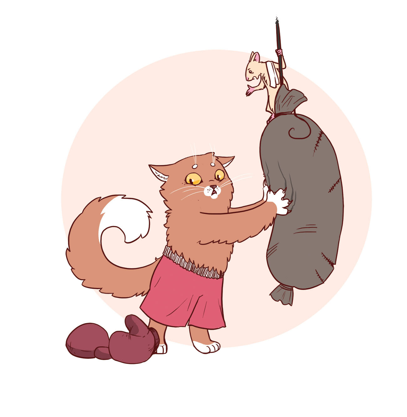 ArtStation - The boxer cat