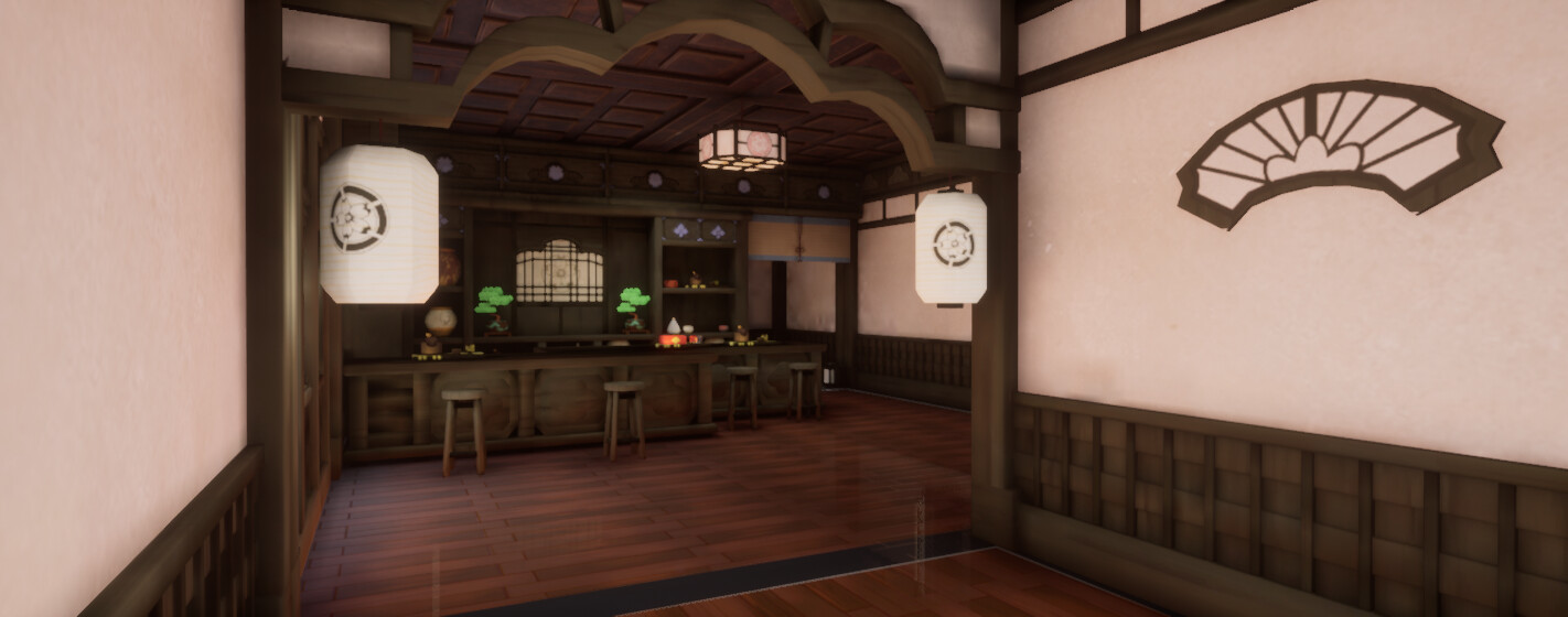 ArtStation - Komore Teahouse Project (Part 1)