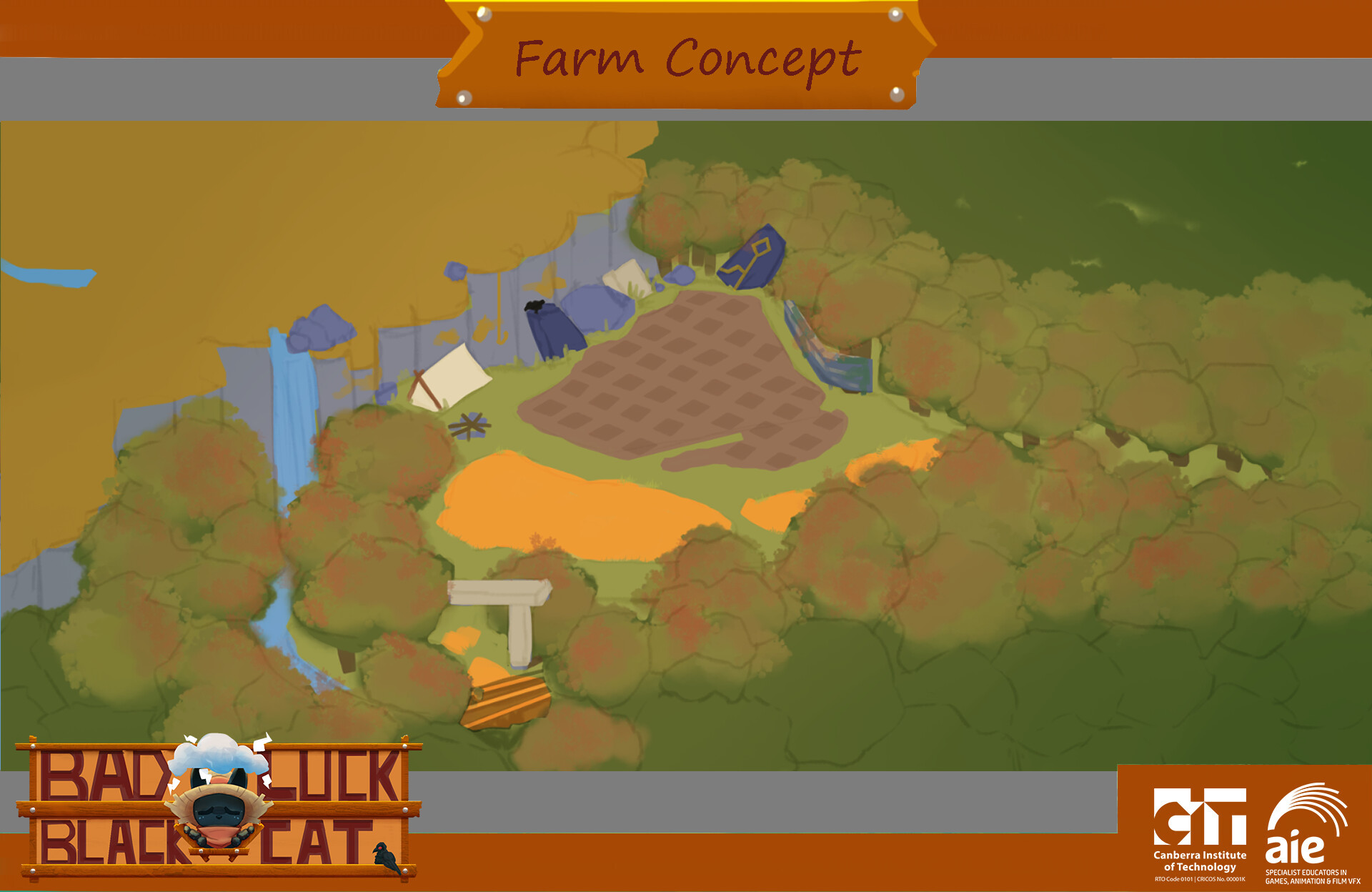 Hannah Levi - Bad Luck Black Cat - Concept Art