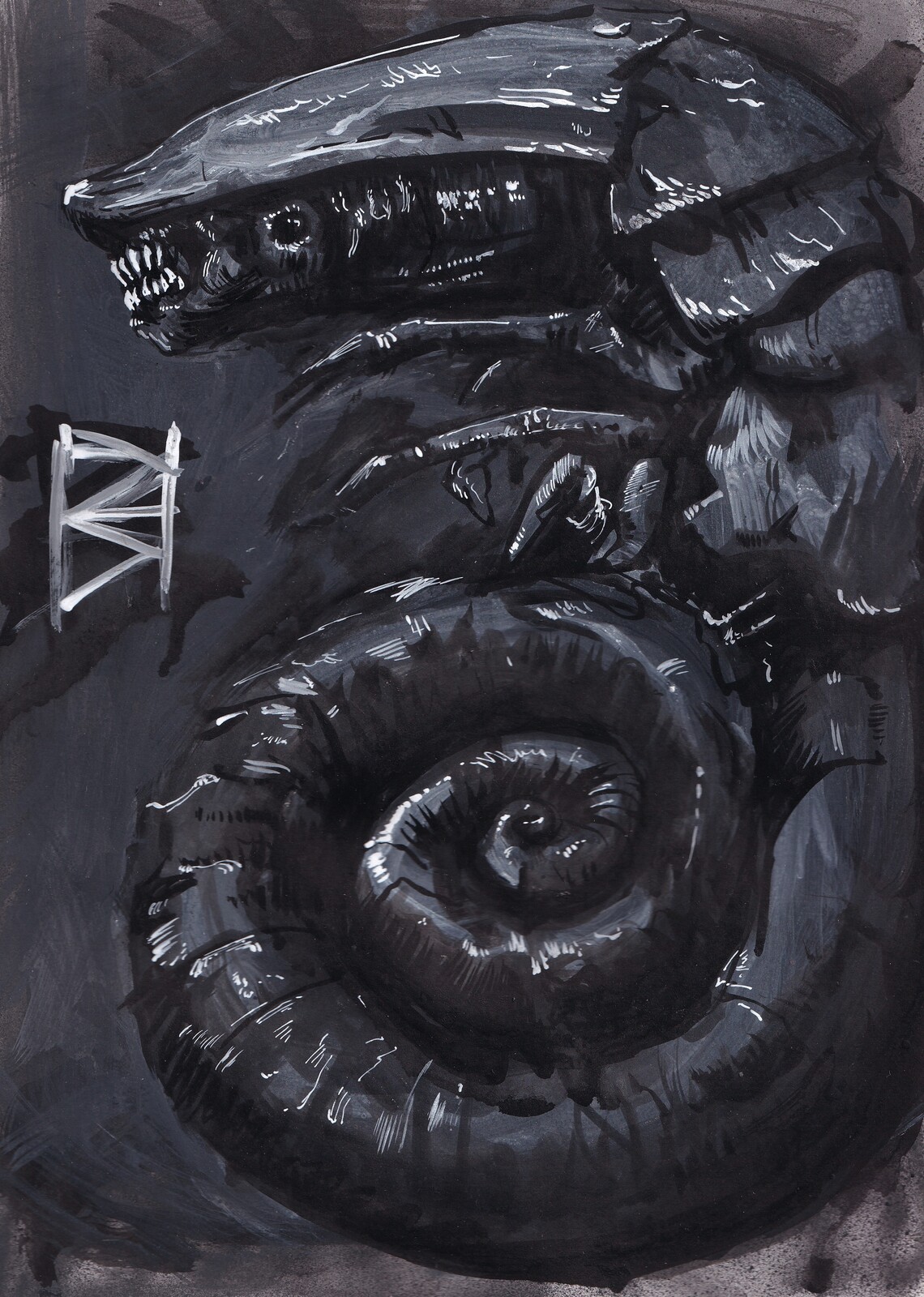 Harry Boddice - Toothy Snakey Beastie