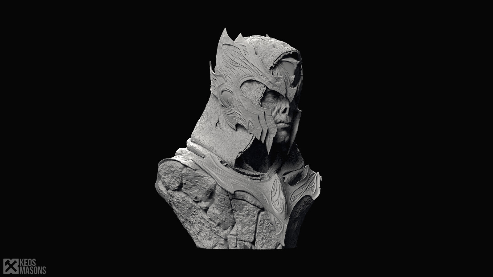 Marco Plouffe (Keos Masons) - Vector and Ashen Zero (STL - Print)