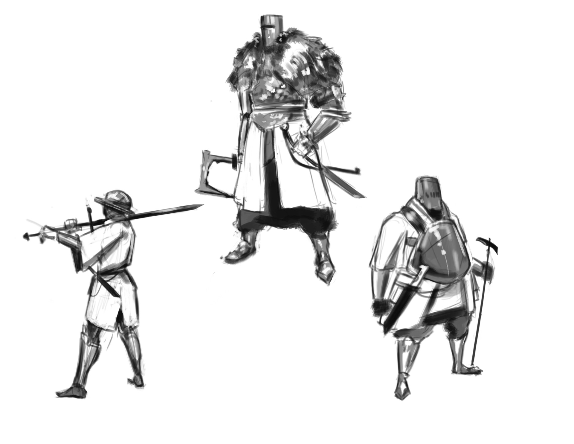 ArtStation - Medieval Sketches