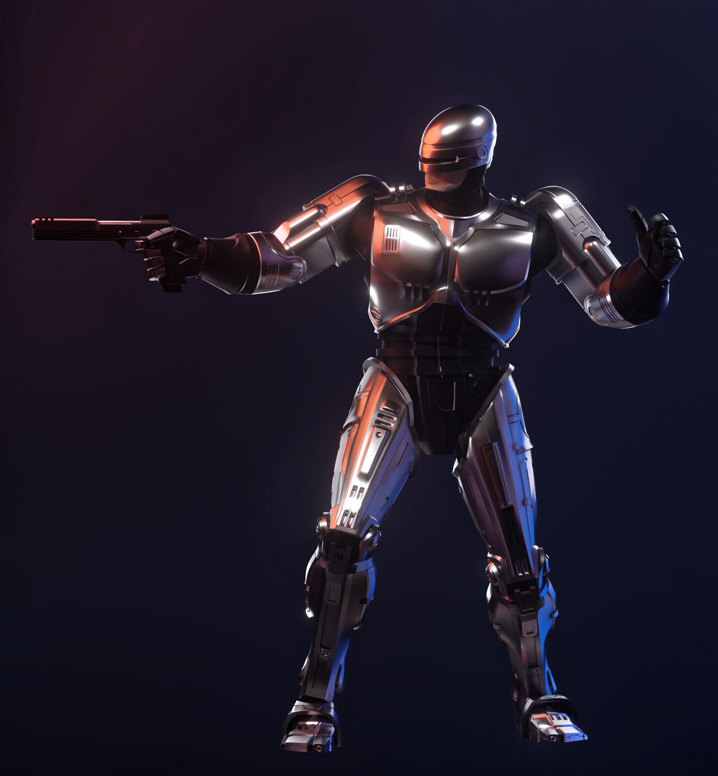 Daniel Nagy // LiminalGFX - Robocop [Fan Art]