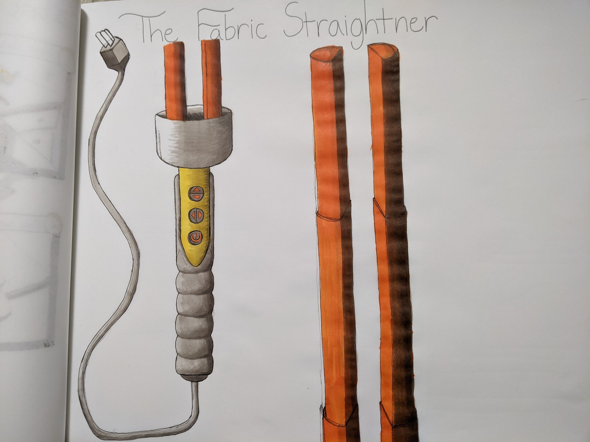 ArtStation - Fabric Straightener - Design Communication