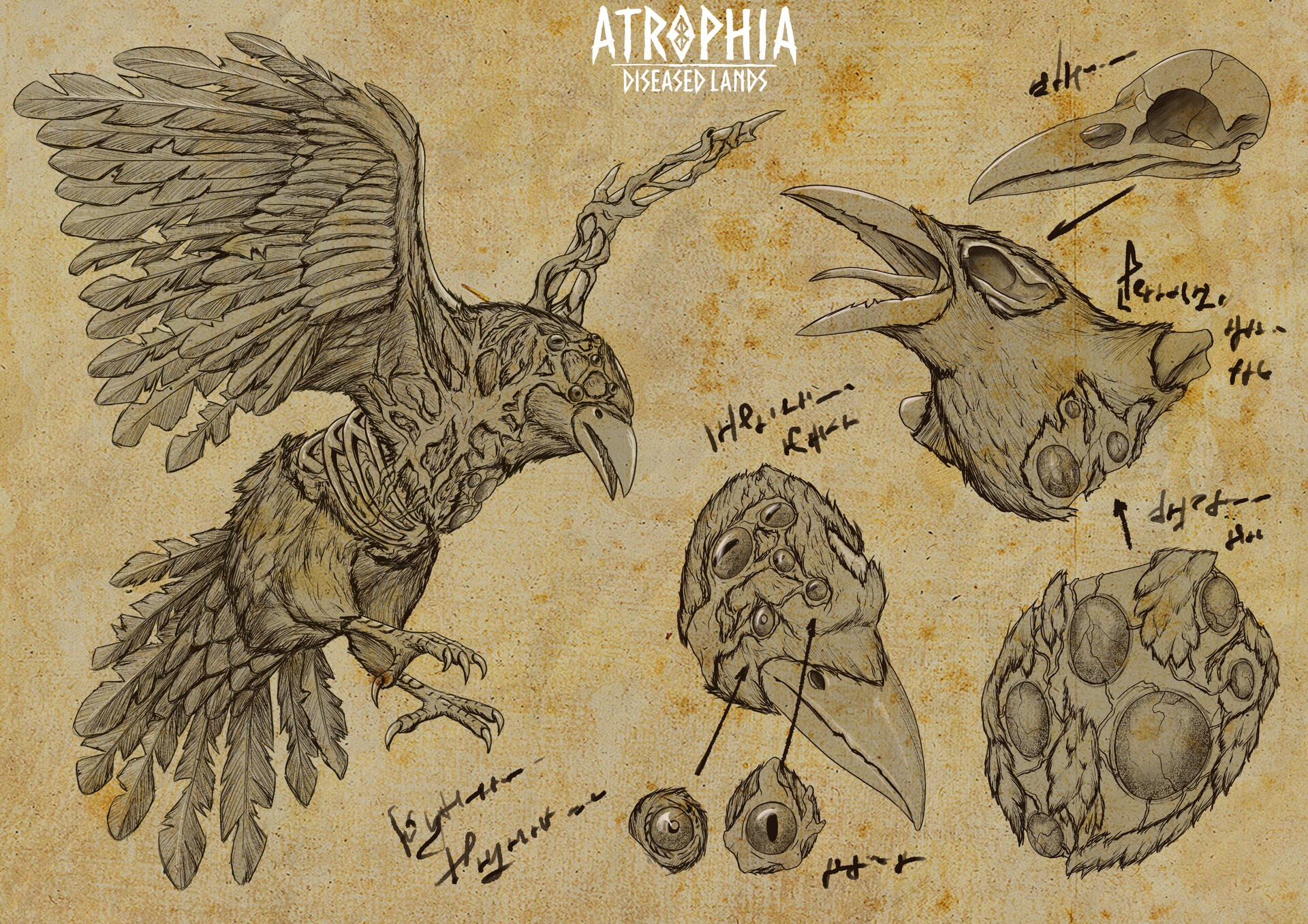 ArtStation - Fallen raven