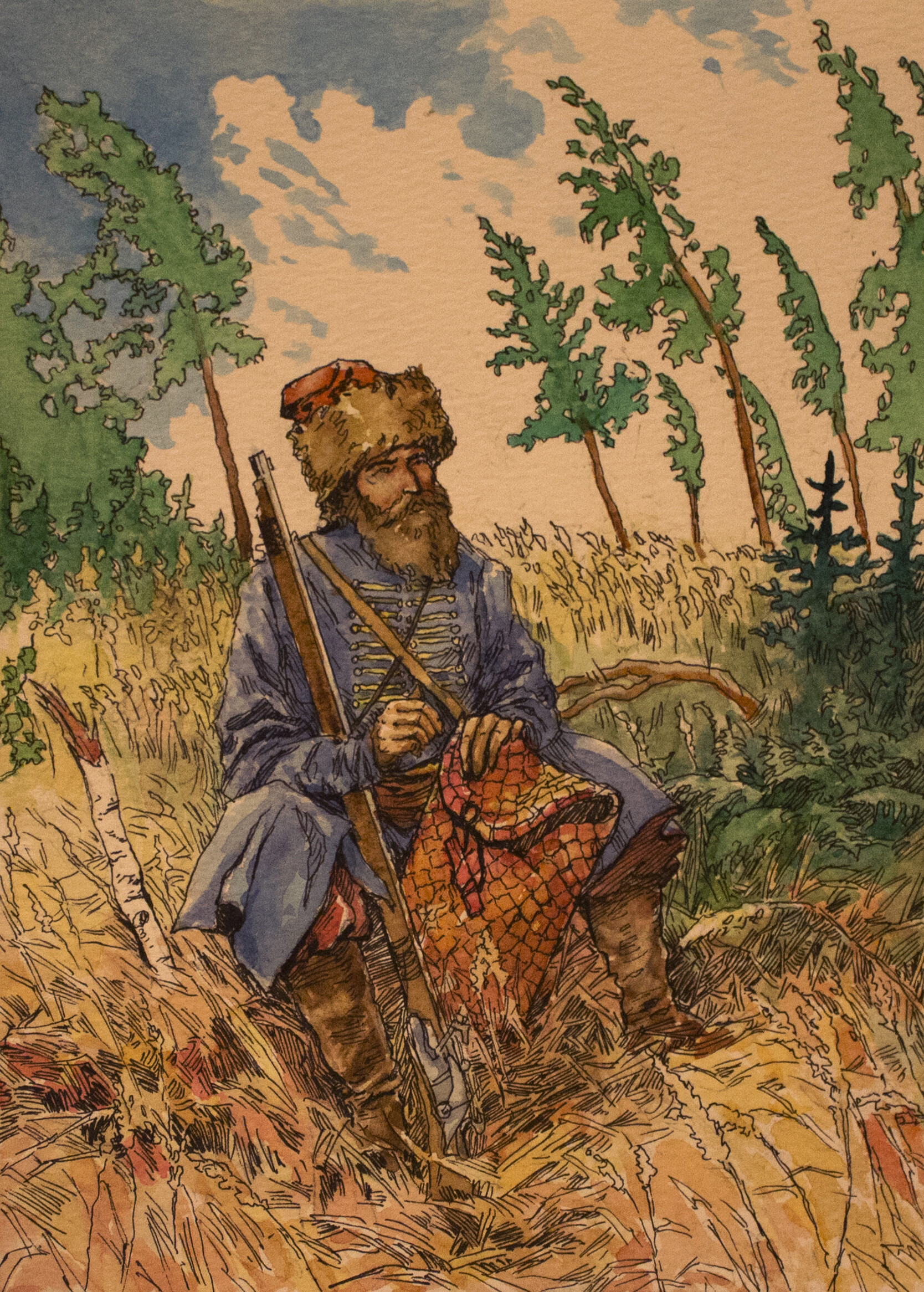 ArtStation - Siberian Cossack