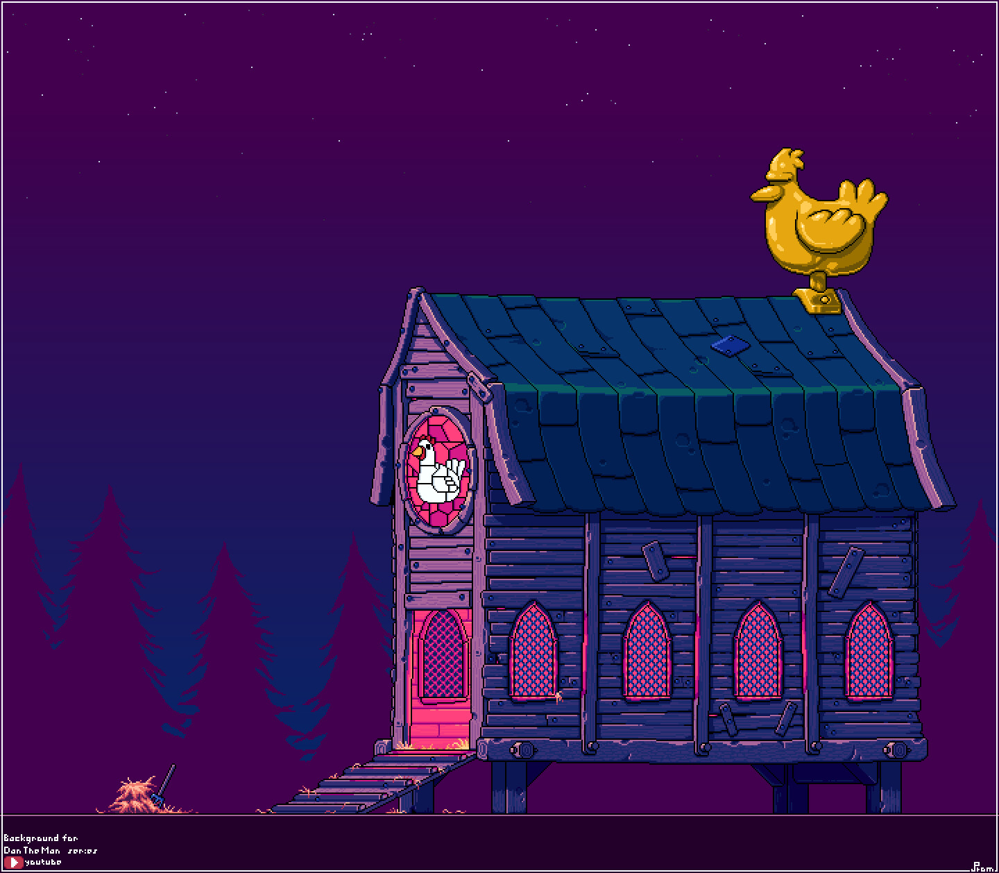 ArtStation - Backgrounds for "Dan The Man" series