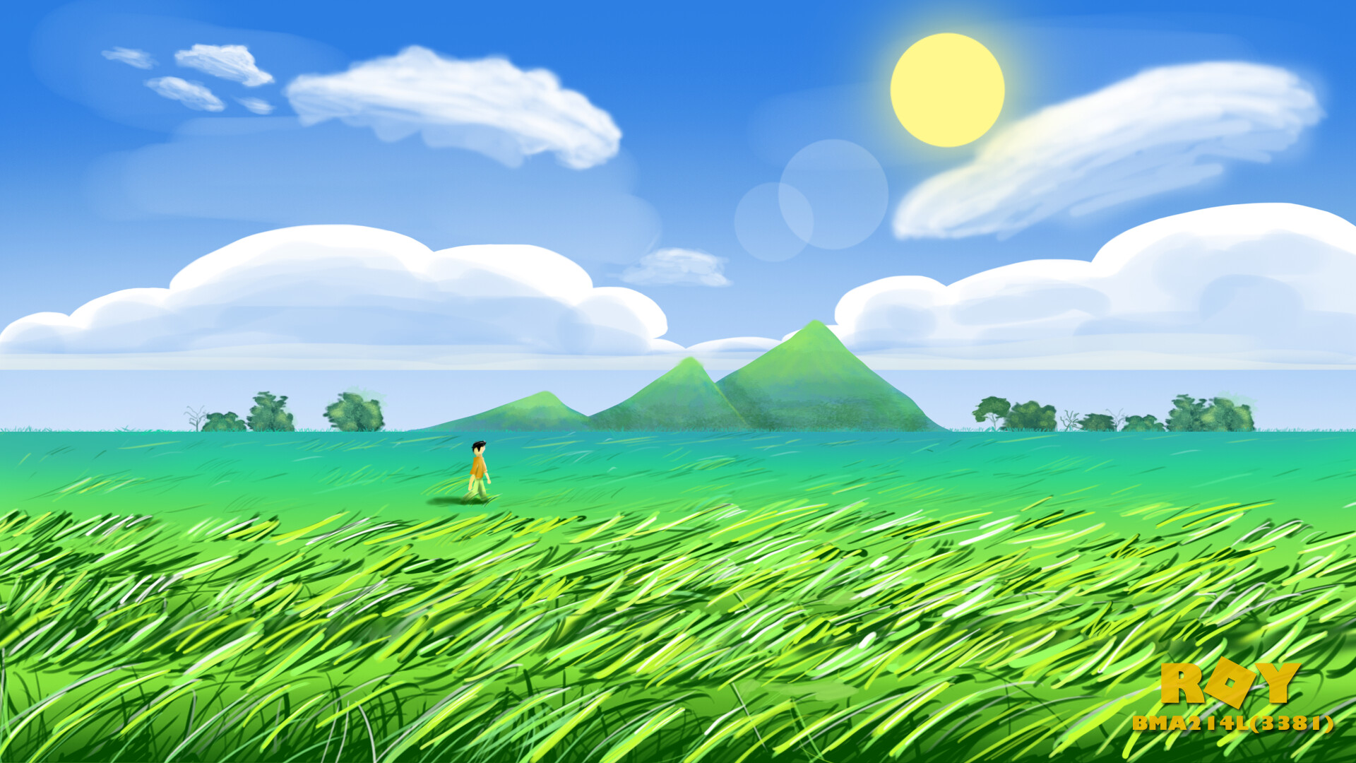 ArtStation - Grassy Field