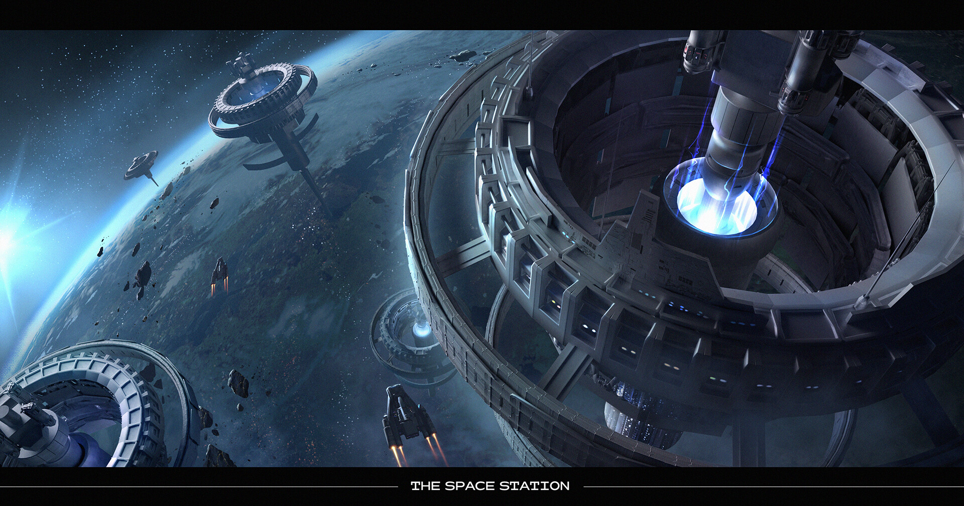 ArtStation - The space station