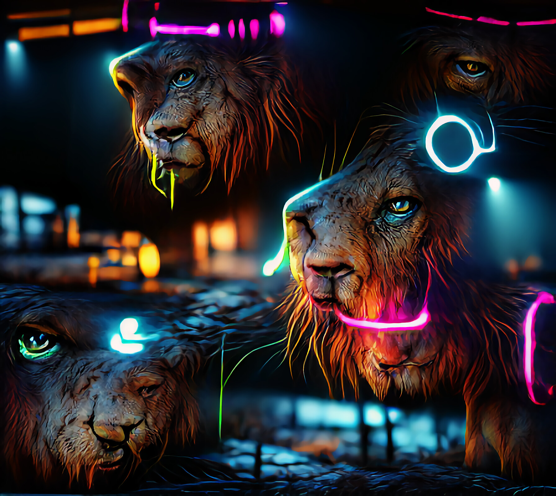 ArtStation - Nightmare Style Animals