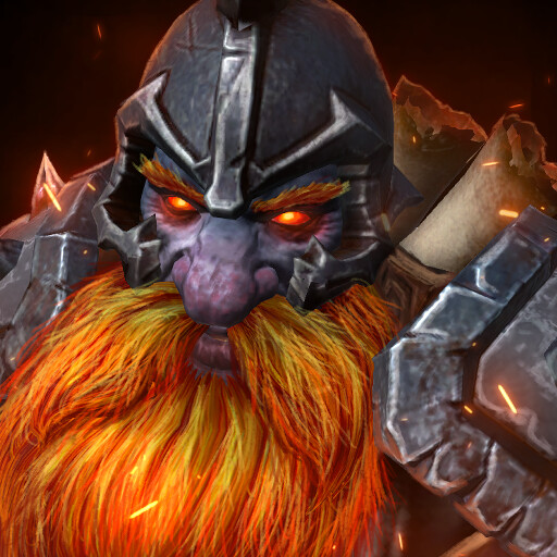ArtStation - Chronicles of the Second War - dwarf icons