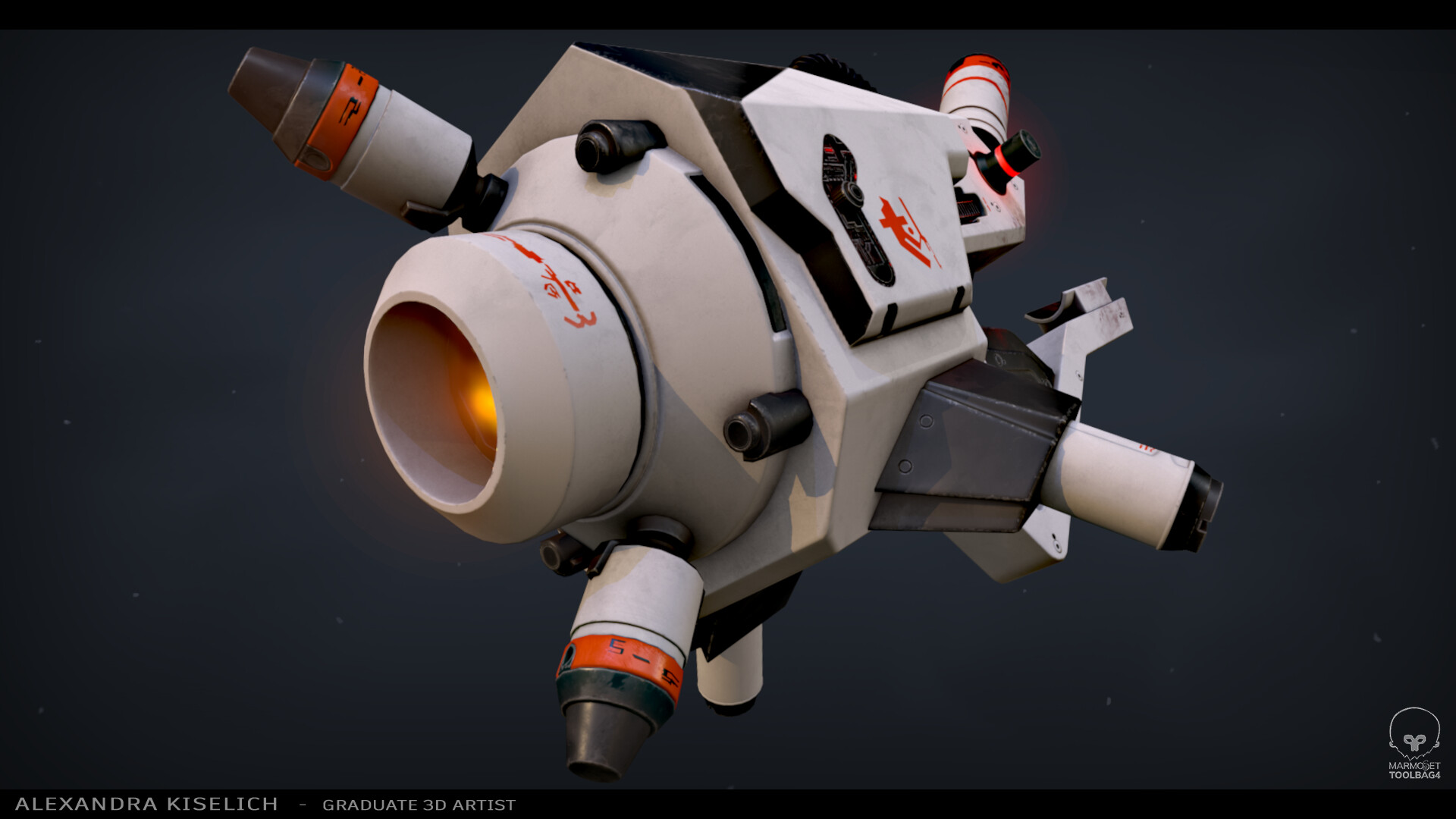 ArtStation - District 9 "Sonic Blaster" Gun