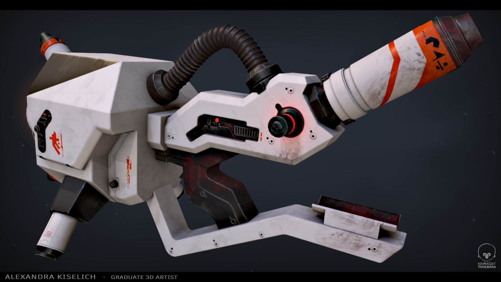 Alex Kiselich - District 9 "Sonic Blaster" Gun