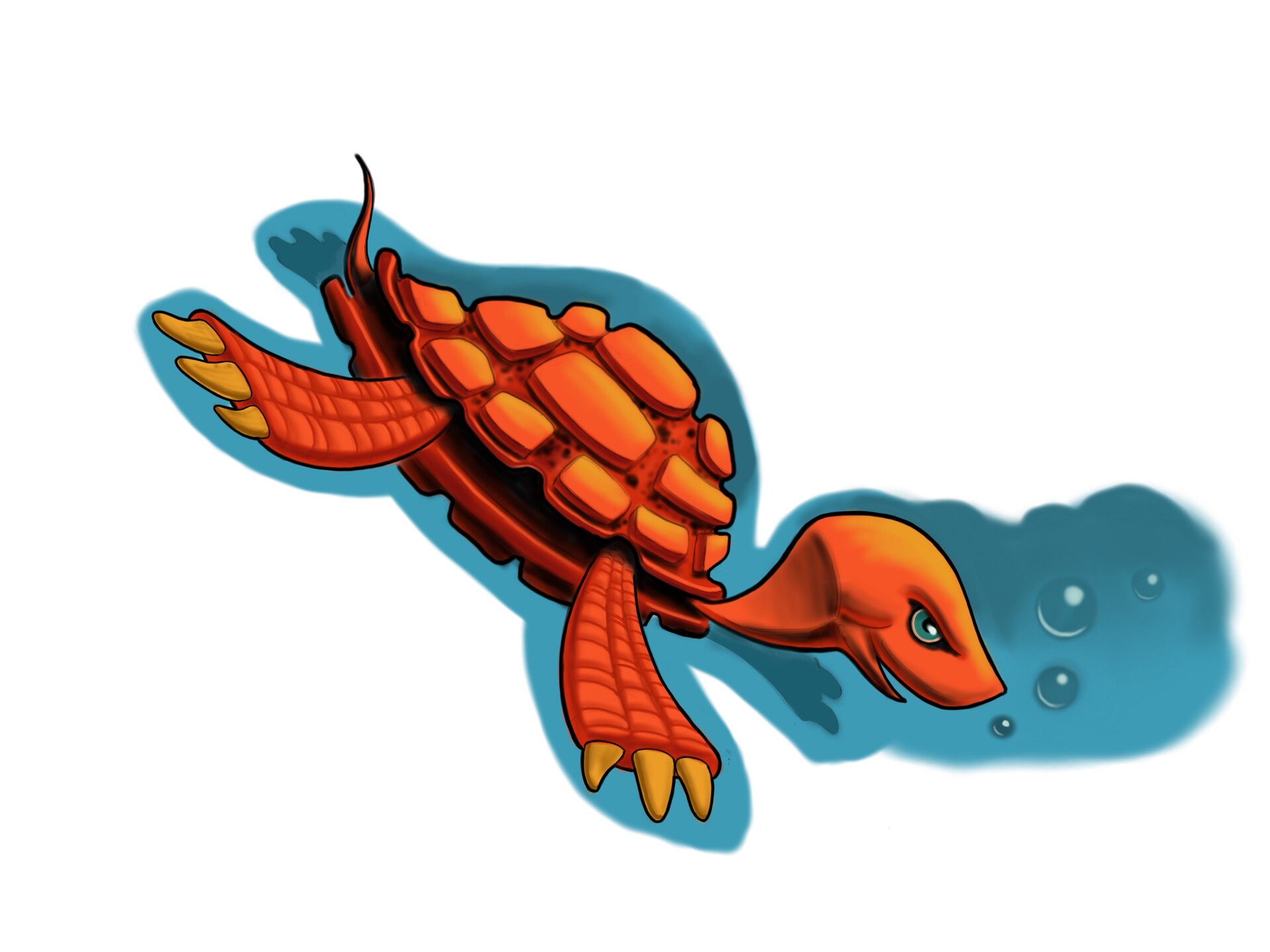 ArtStation - Funny turtle