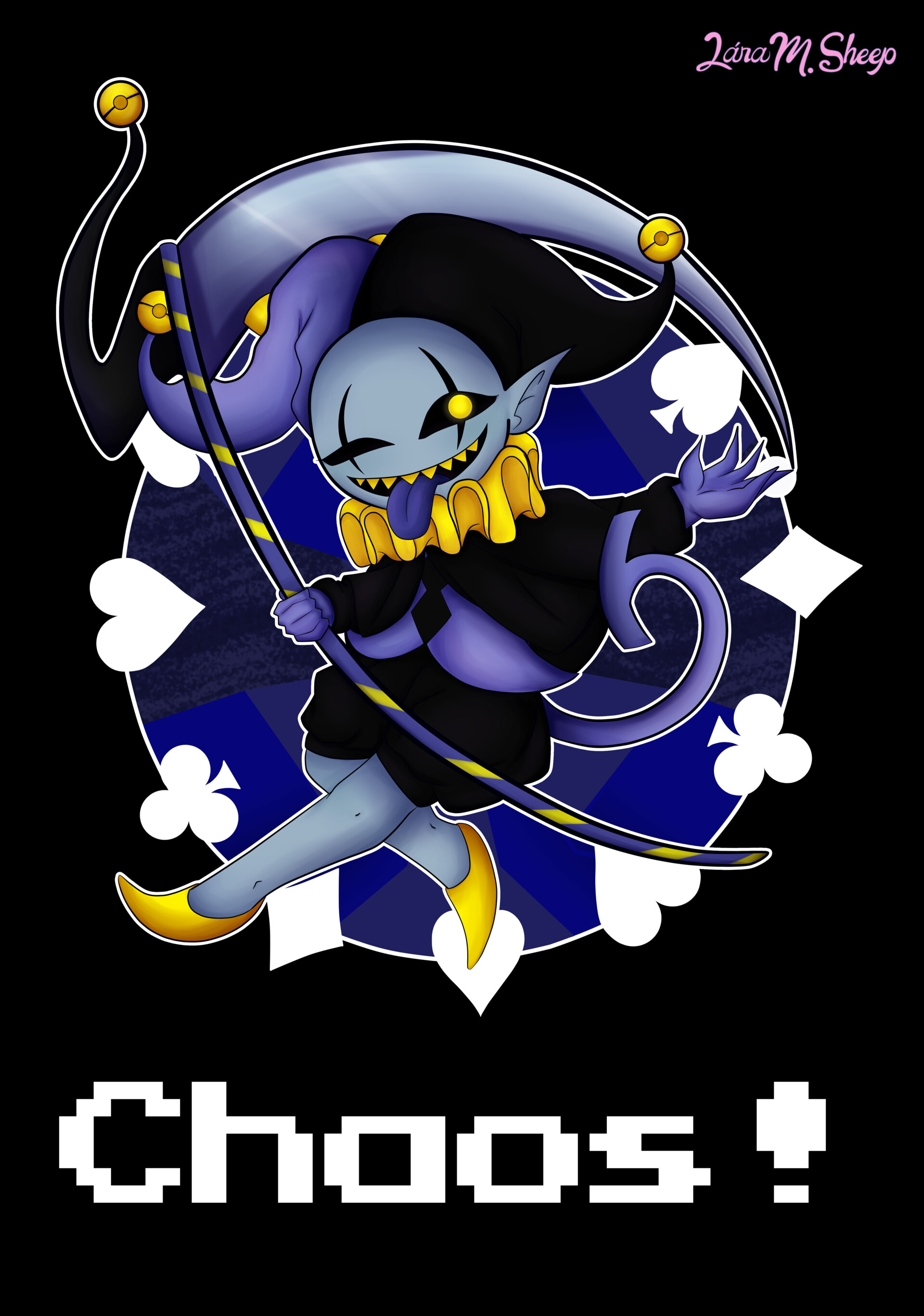 ArtStation - Jevil [Chaos! Chaos!]