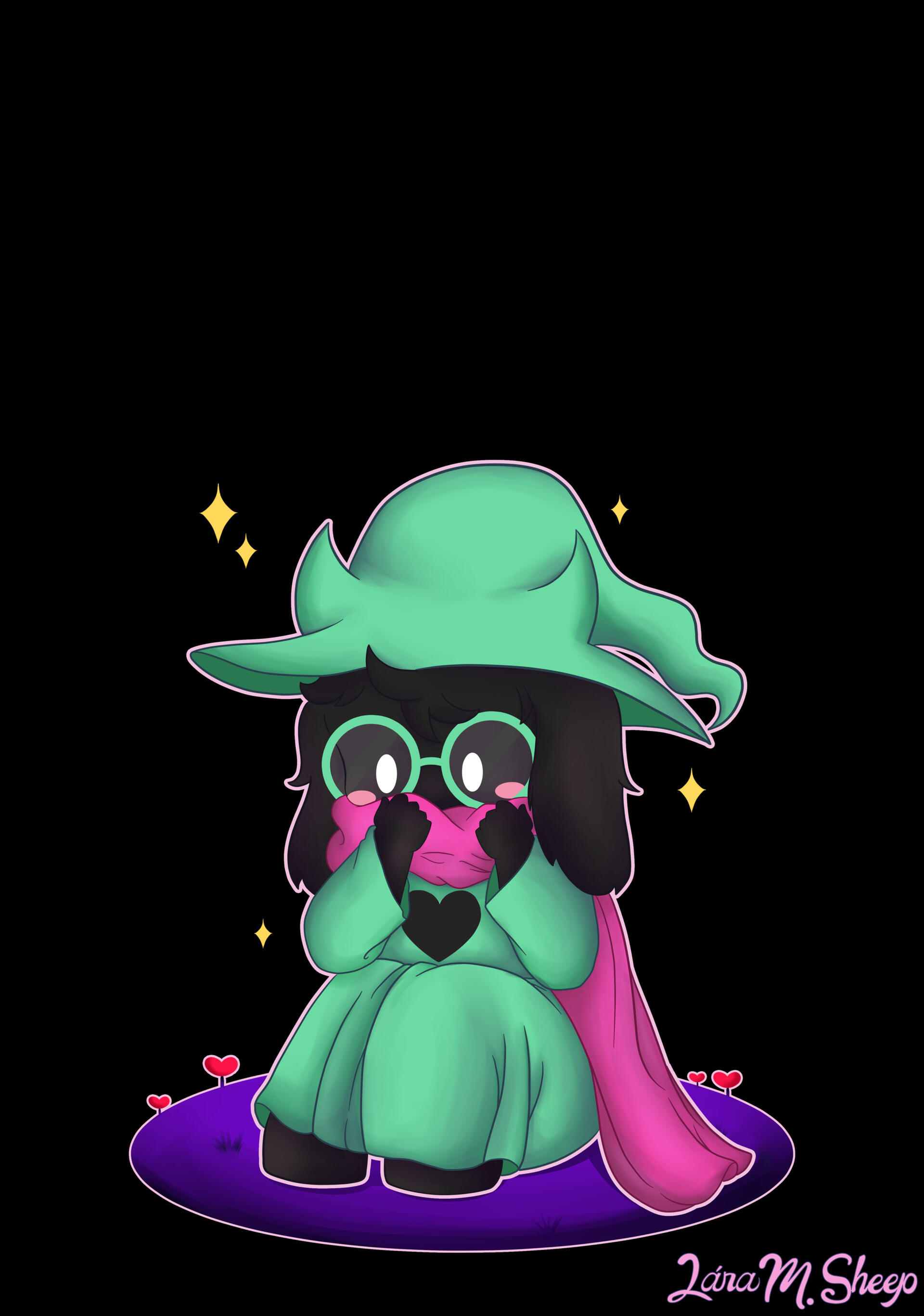 ArtStation - Ralsei [The power of fluffy boy shine with you]