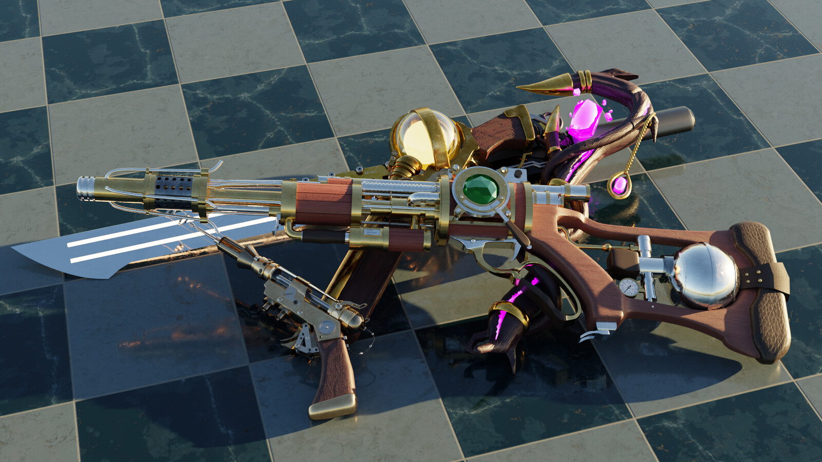 Andrew Leyva - Weapon Collection