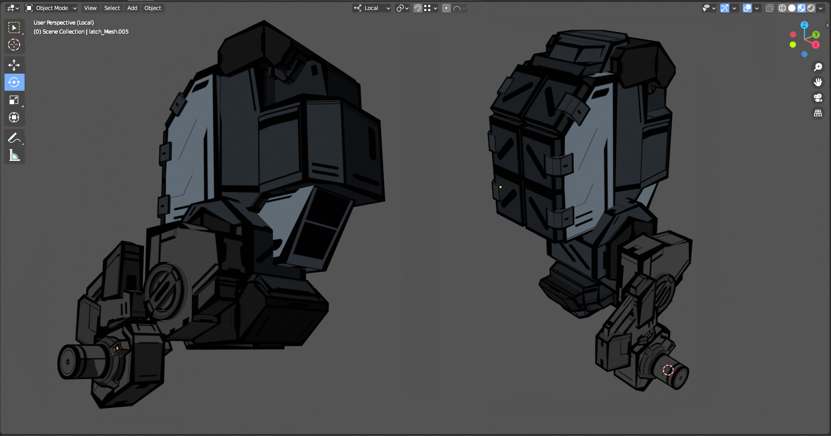 RoyalSkies - Shoulder Weapon 2 (Missile Launcher)