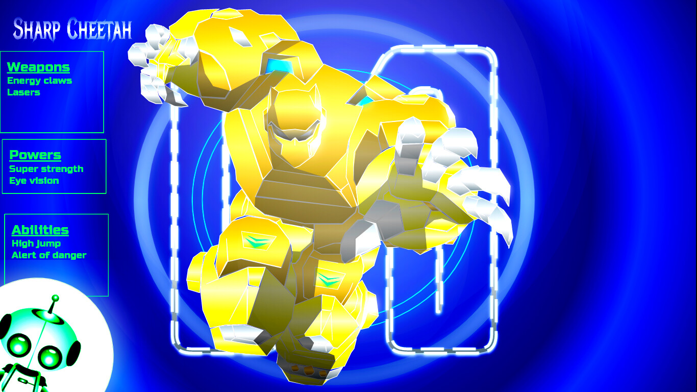 ArtStation - Sharp cheetah's Mech - tron