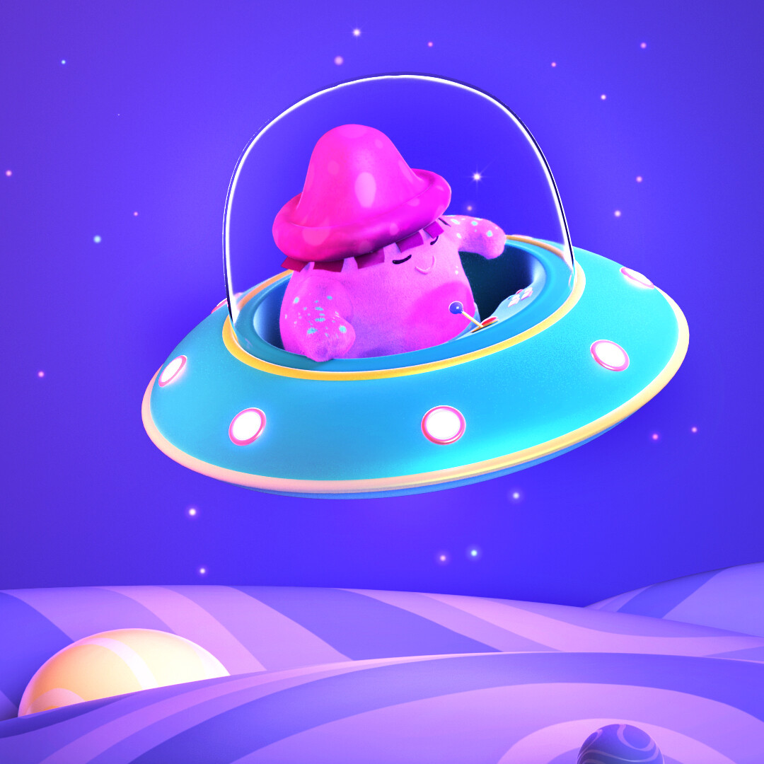 ArtStation - Space Mushroom