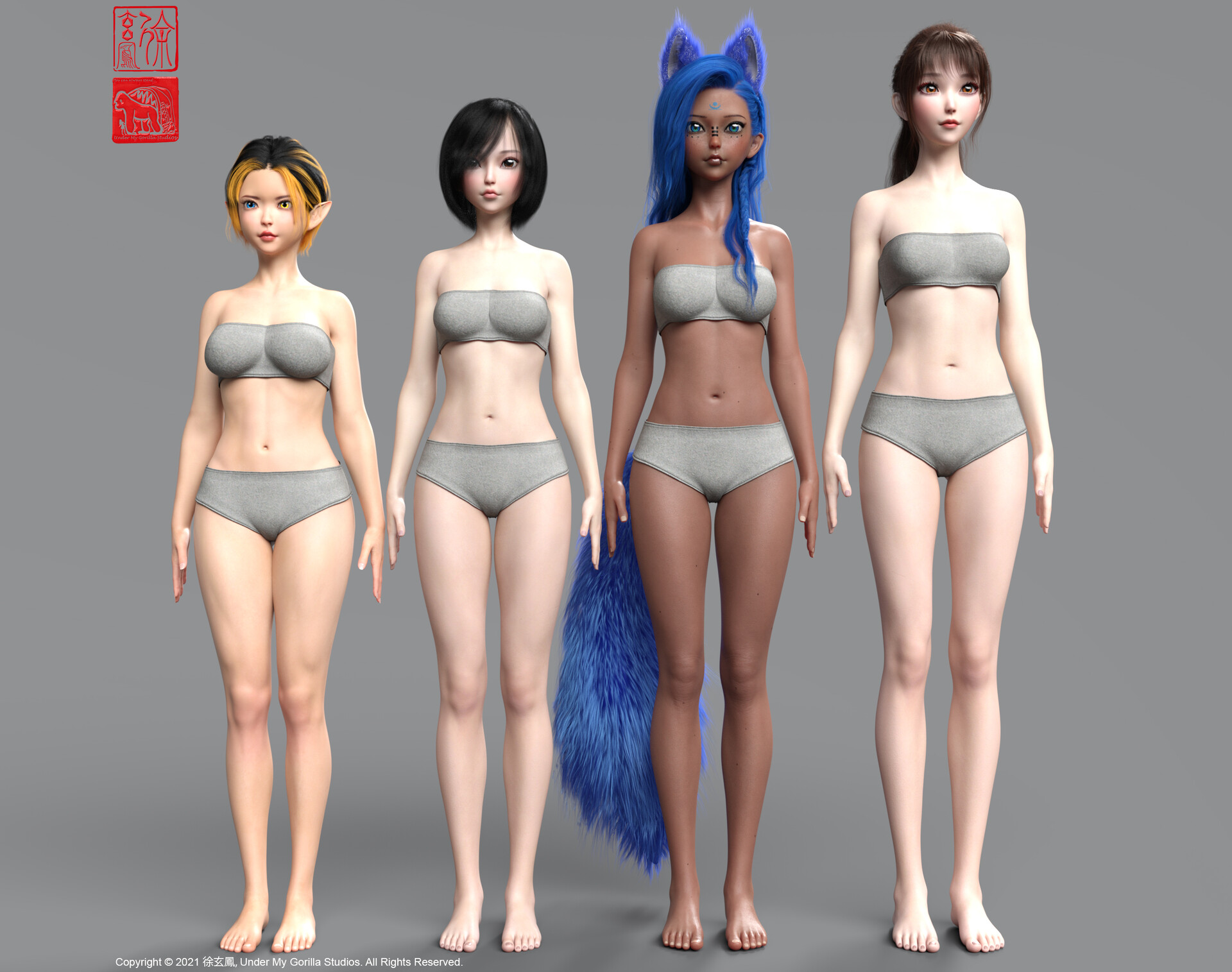 ArtStation - Character WIP Update - 12-01-21