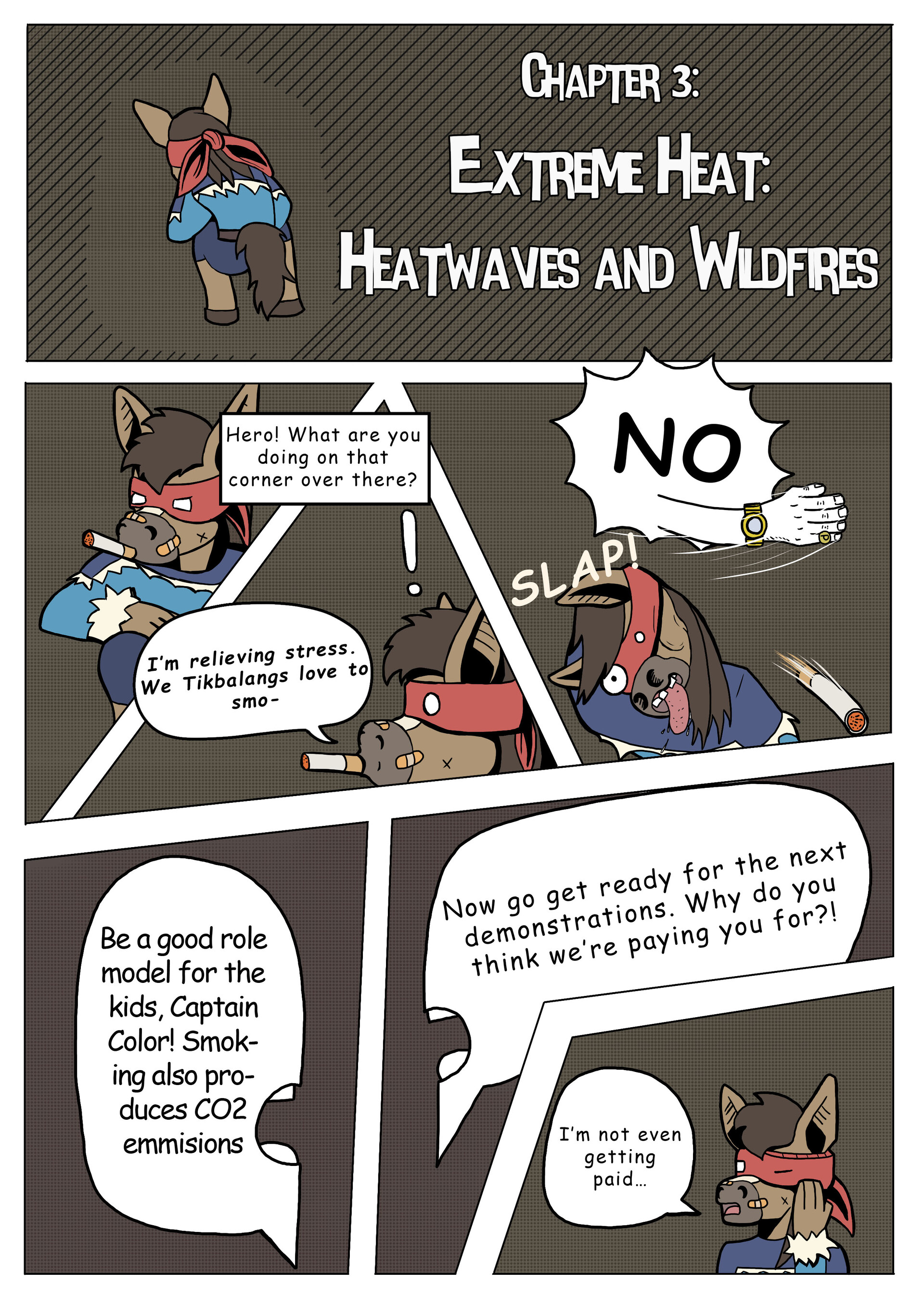 Maroon Illustrator - Captain CoLoR Comics