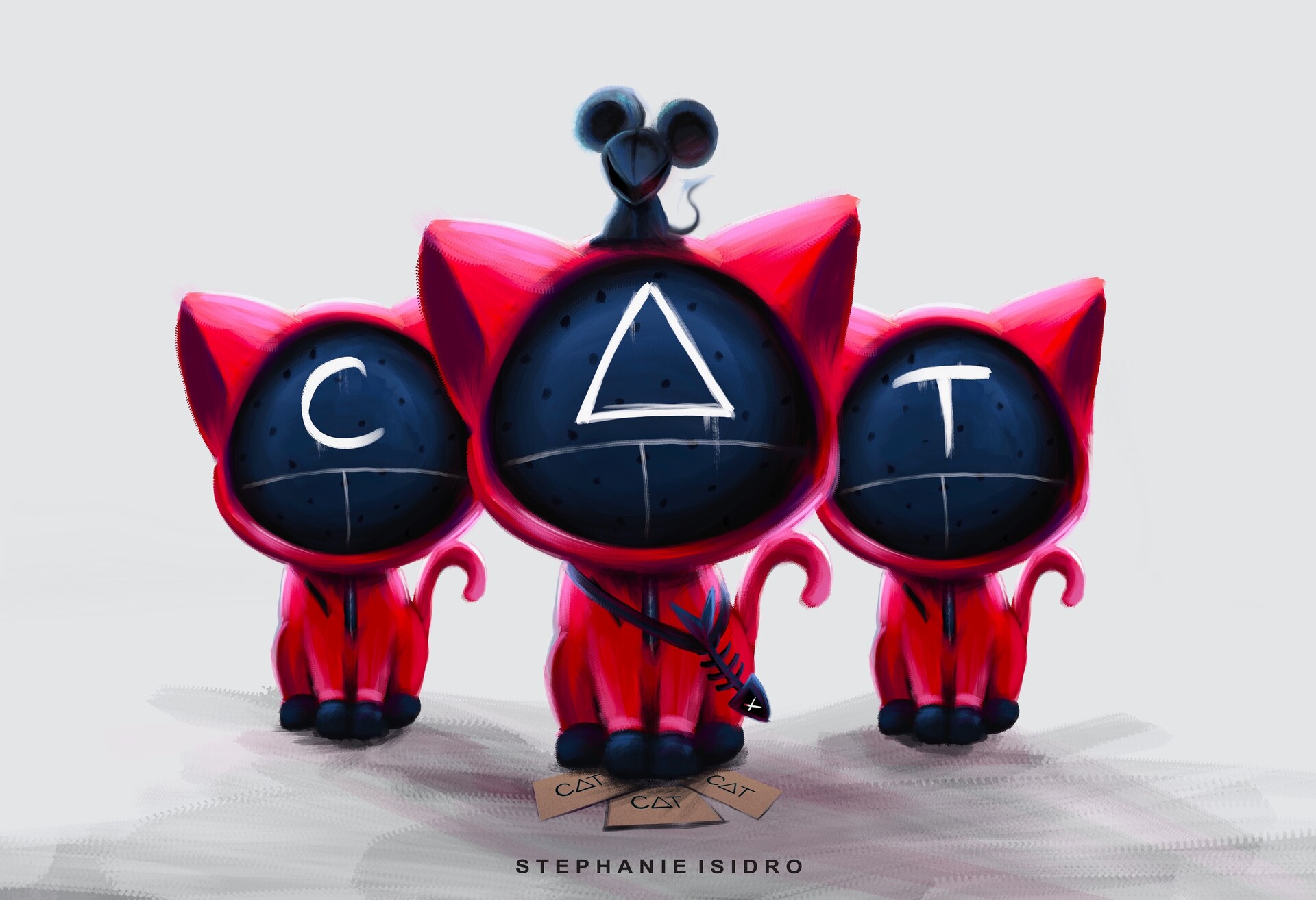 ArtStation - Squid Game CAT by Stephanie Isidro
