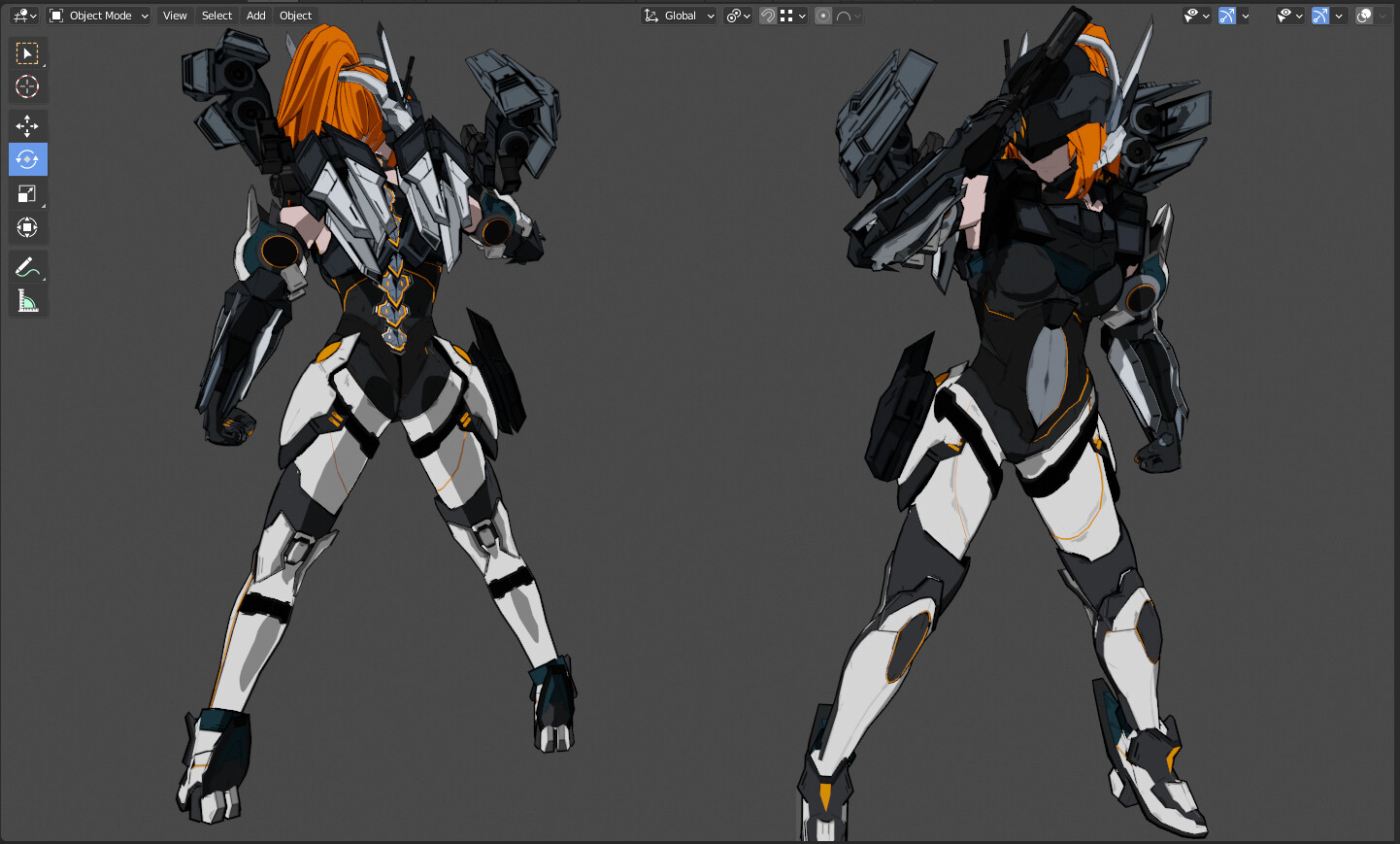 RoyalSkies - Shoulder Weapon 3 (Orbit Cannons)