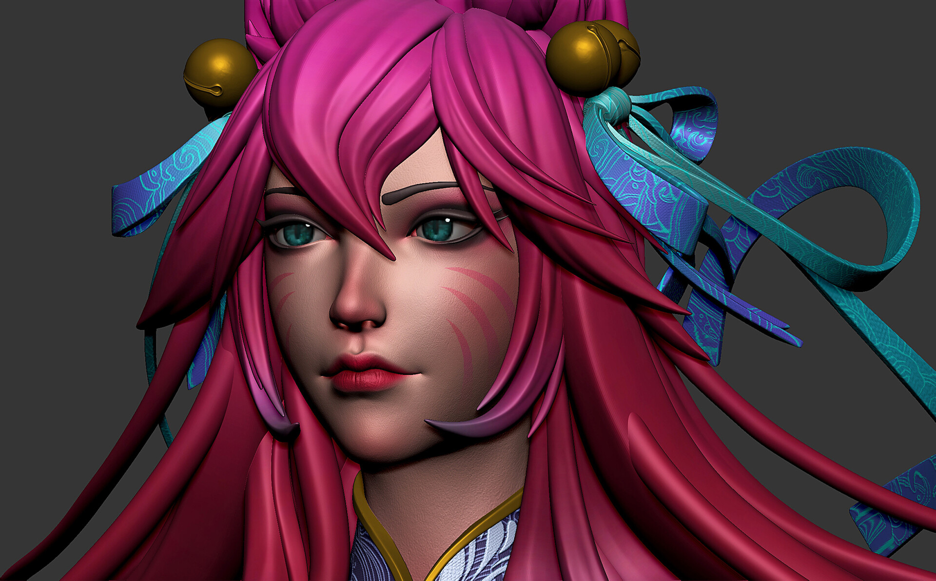 Diep Duong Van - Ahri LOl fanart 05