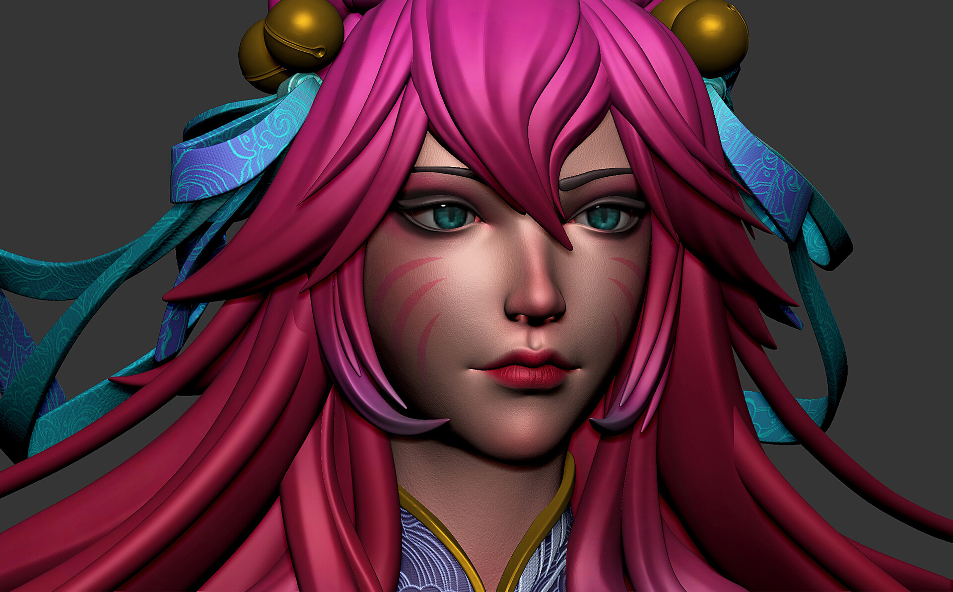 Diep Duong Van - Ahri LOl fanart 05