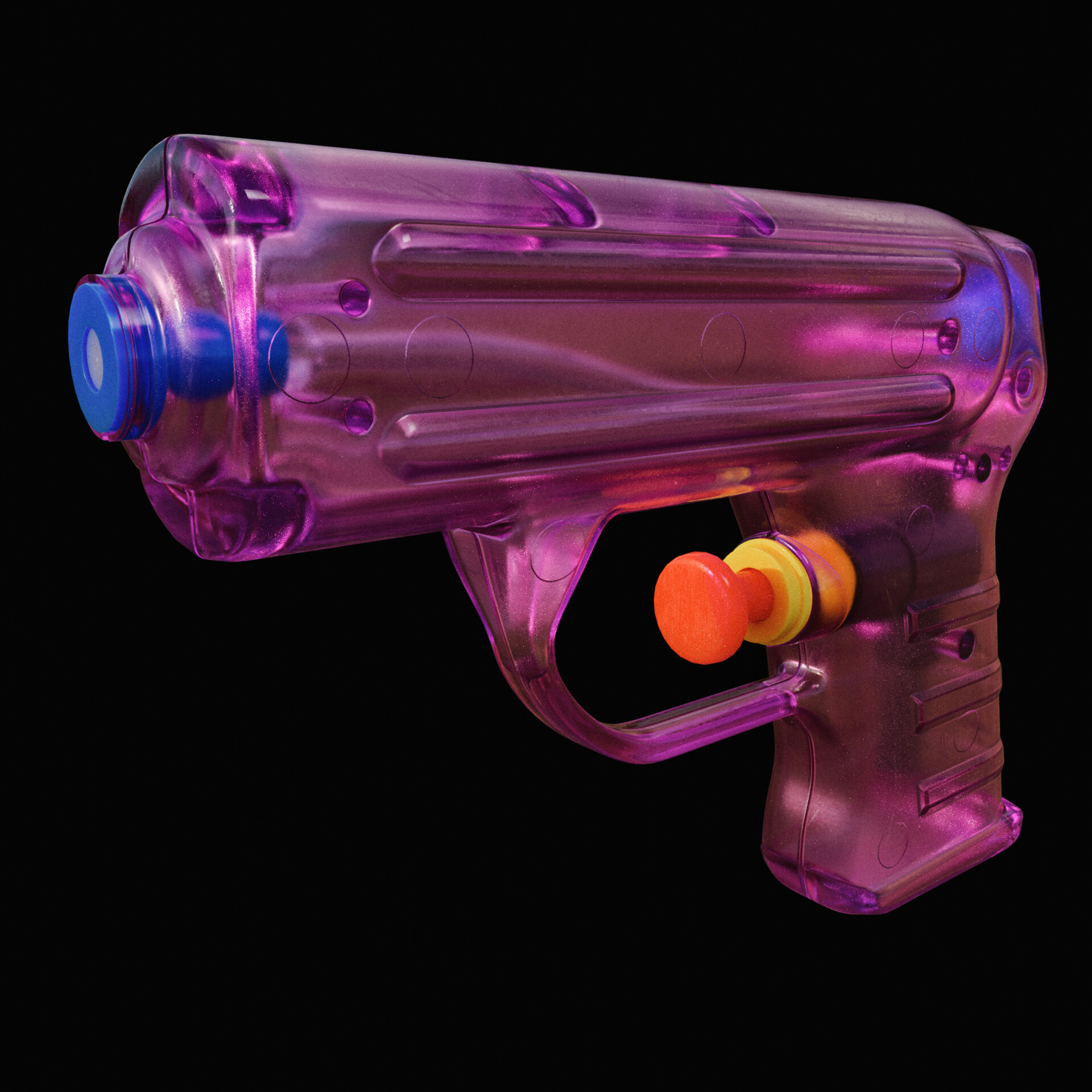 ArtStation - Plastic toy gun