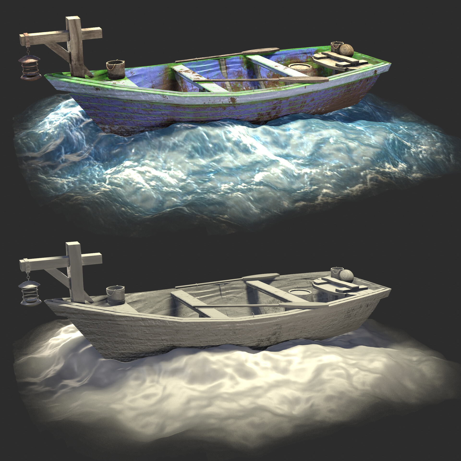 ArtStation - old boat