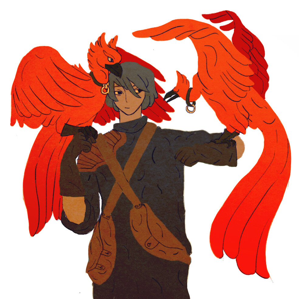 ArtStation - Phoenix Keeper