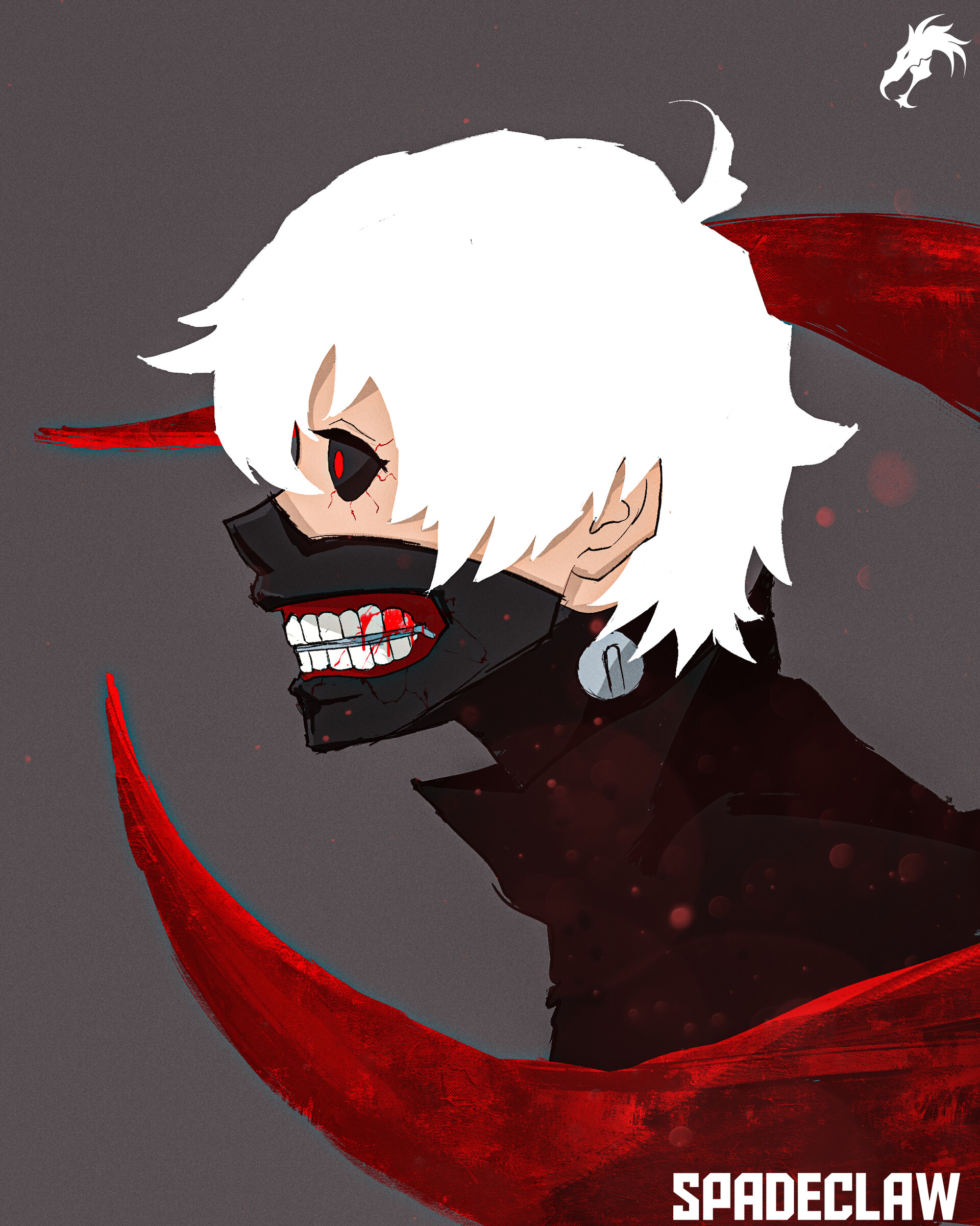 ArtStation - kaneki ken by spadeclaw