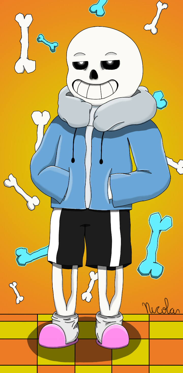 ArtStation - Sans- Undertale