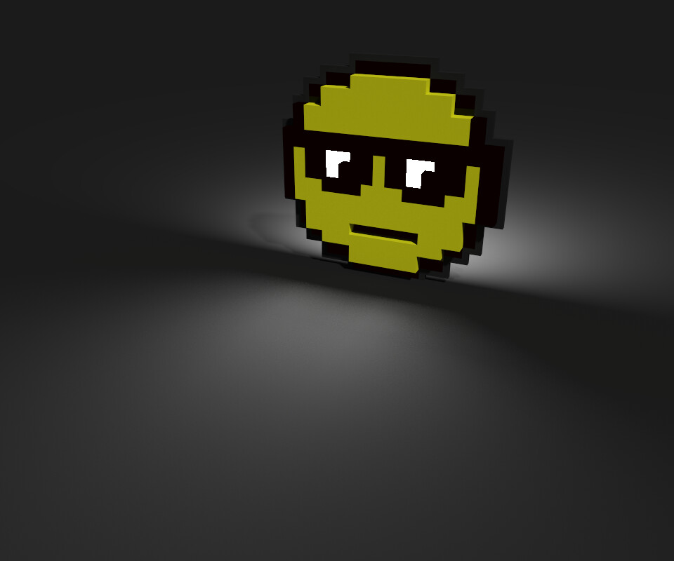 ArtStation - Smiley Face Voxel