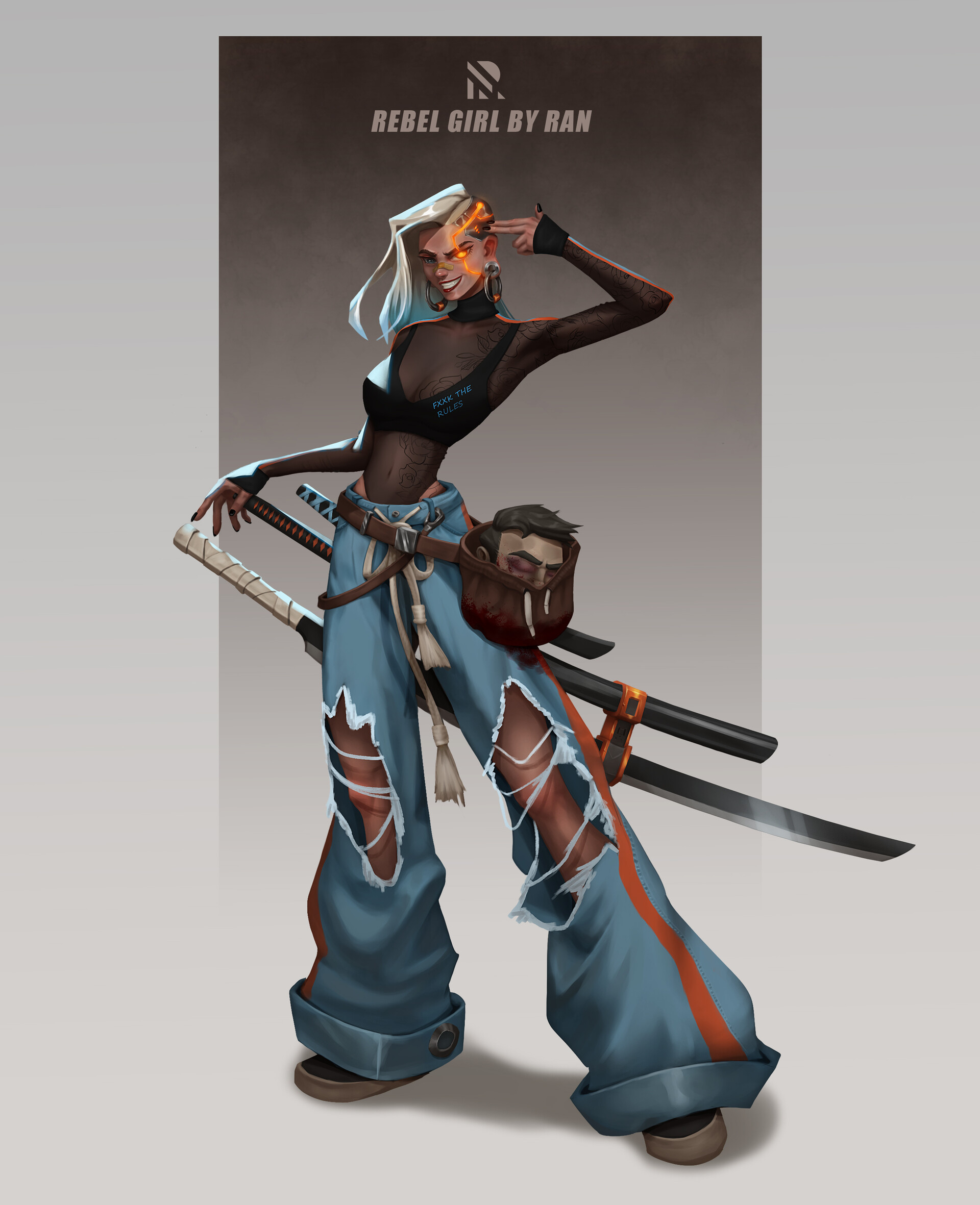 ArtStation - Rebel Girl