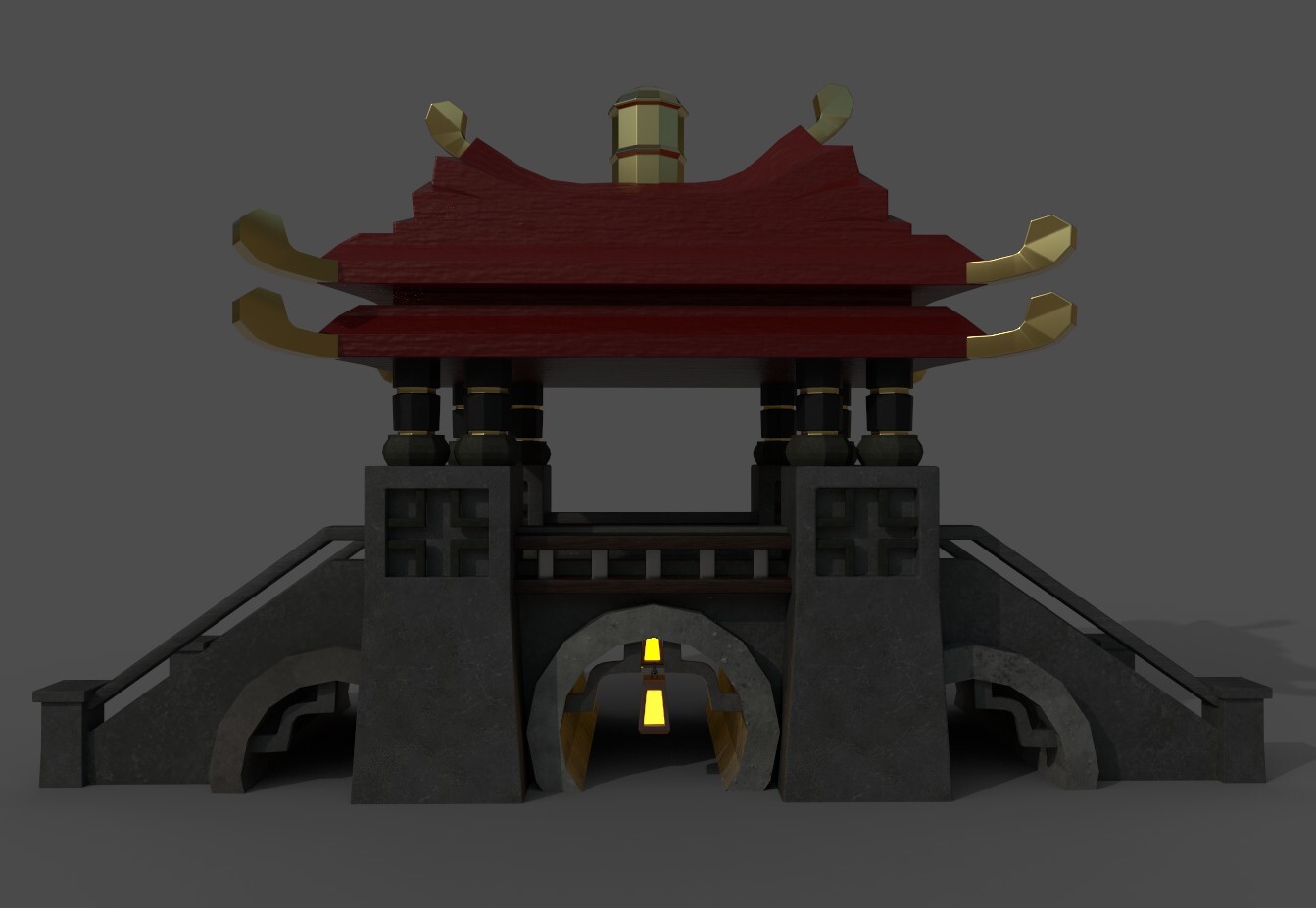 ArtStation - Chinese Bridge