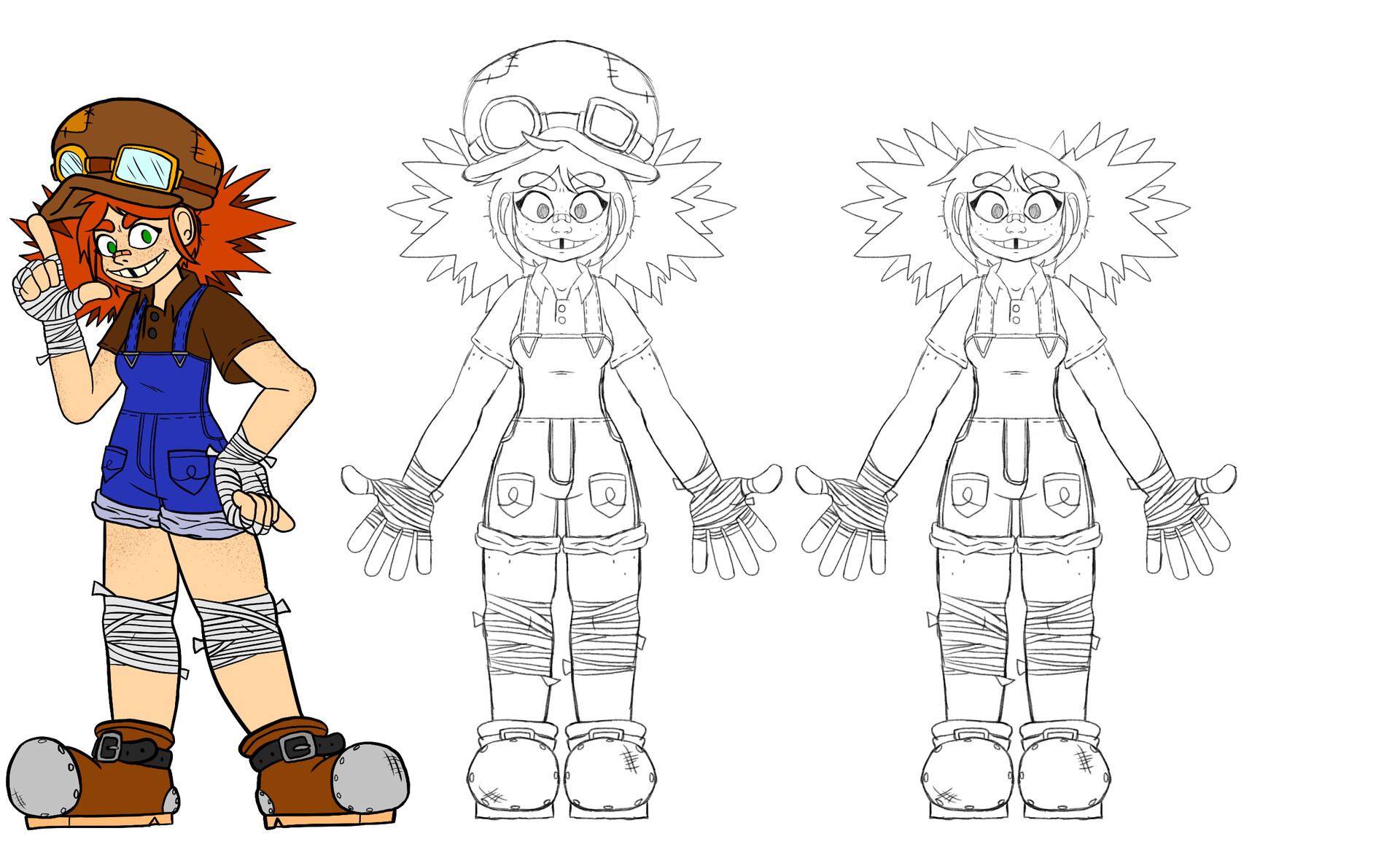 ArtStation - Character Concept: Copper Pix