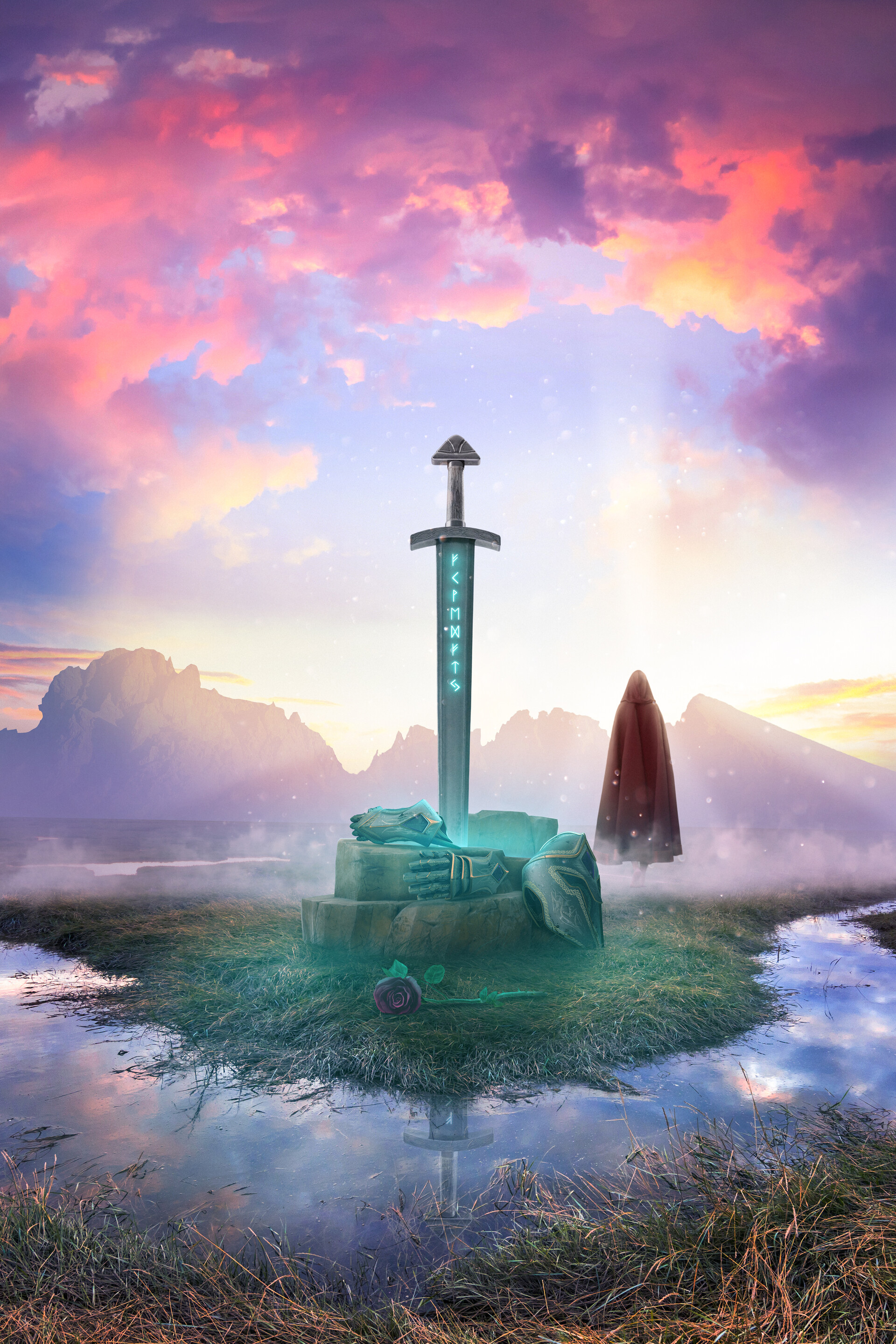 ArtStation - "Rise my love, for you are needed"