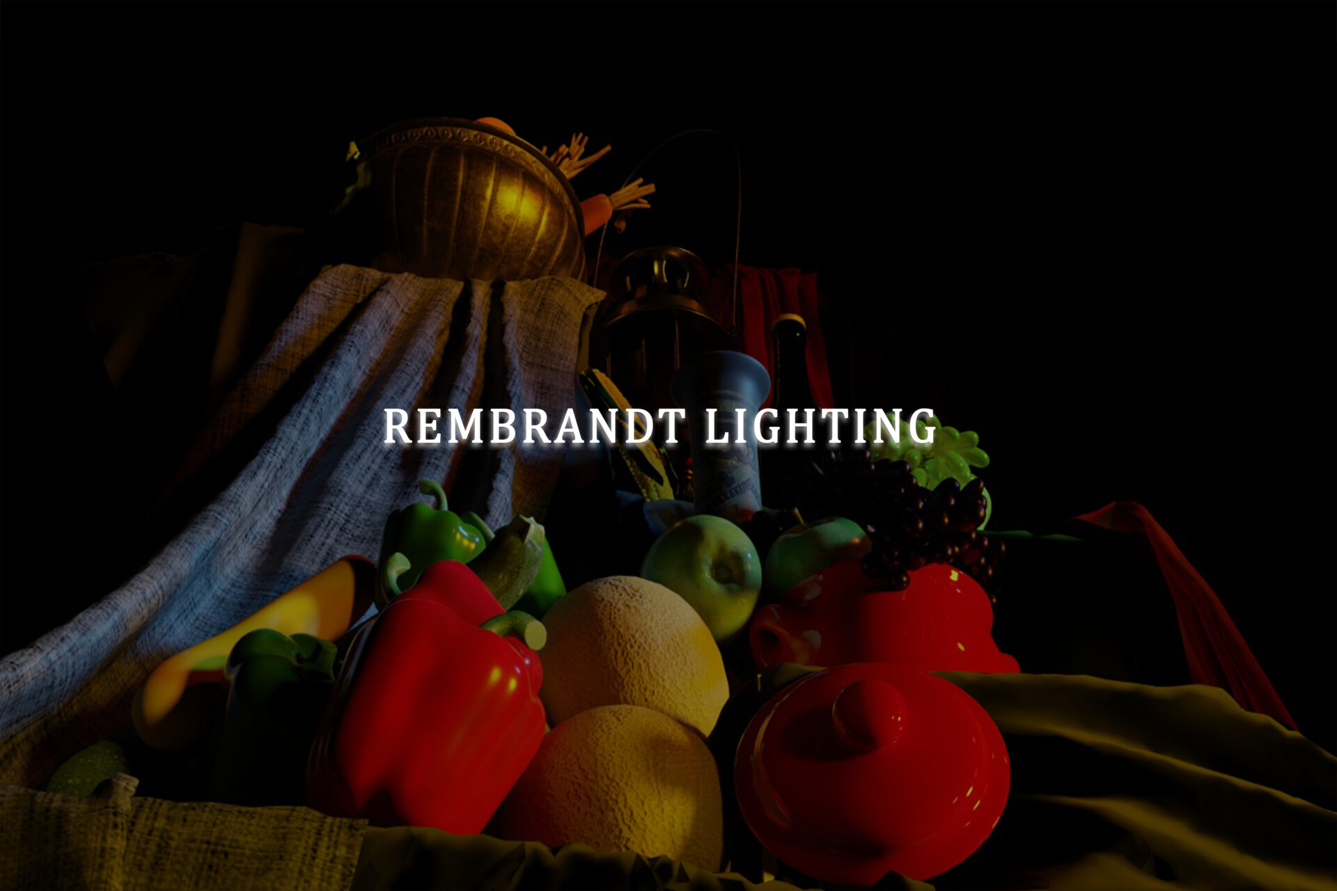 ArtStation - REMBRANDT LIGHTING